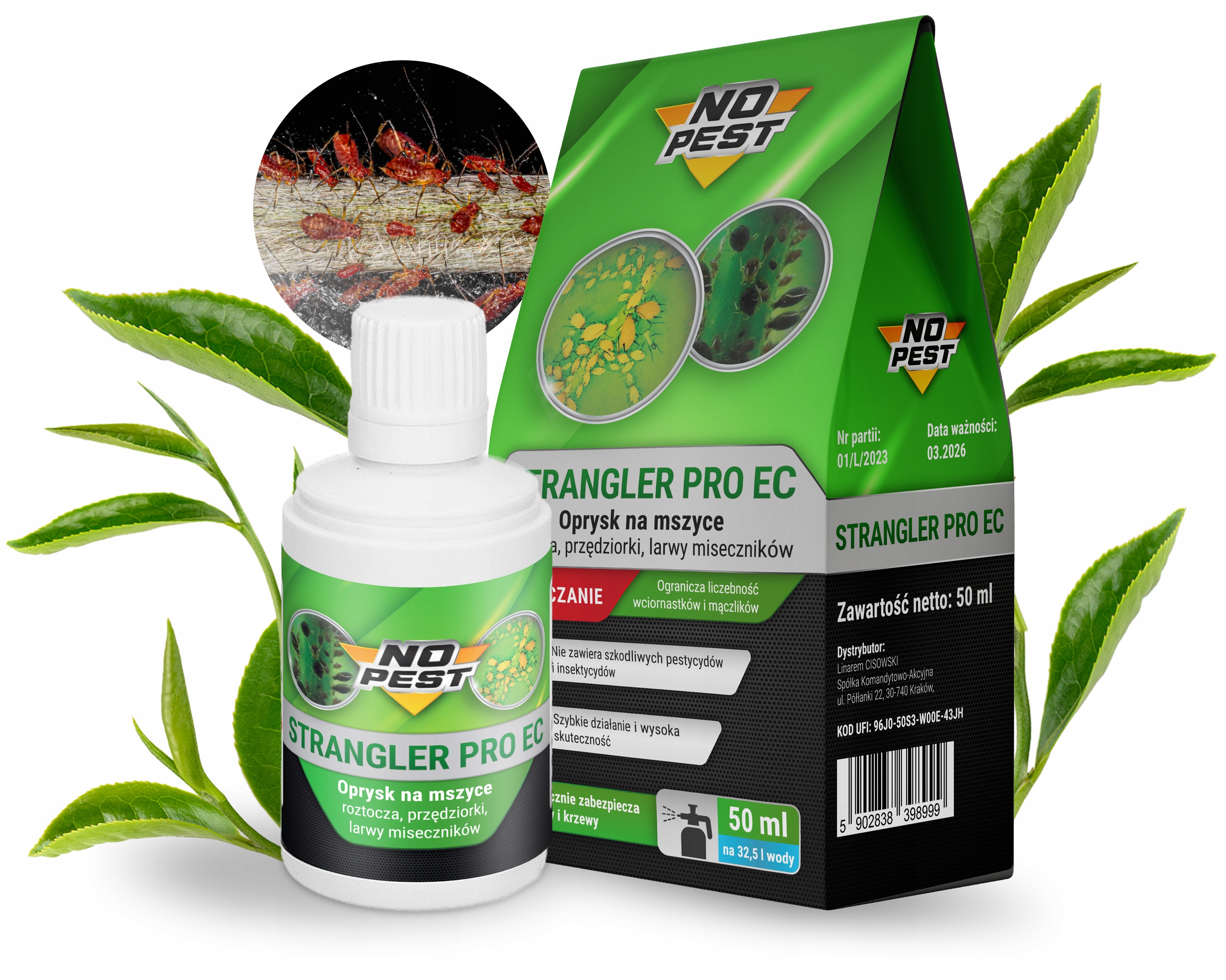 OPRYSK PREPARAT ŚRODEK NA GĄSIENICE MISECZNIKI MSZYCE ROZTOCZA NO PEST ...