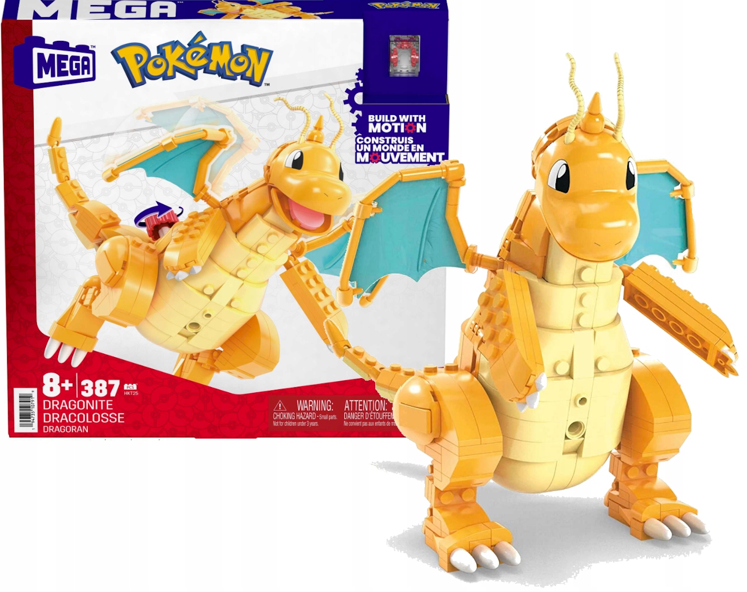 MEGA BLOKS POKEMON DRAGONITE SET HK25 za 711 Kč - Allegro