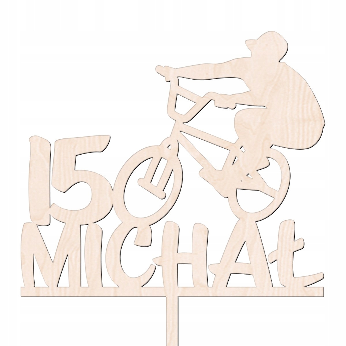 TOPPER NAPIS TORT BMX ROWER dekor personalizowany • Cena, Opinie ...