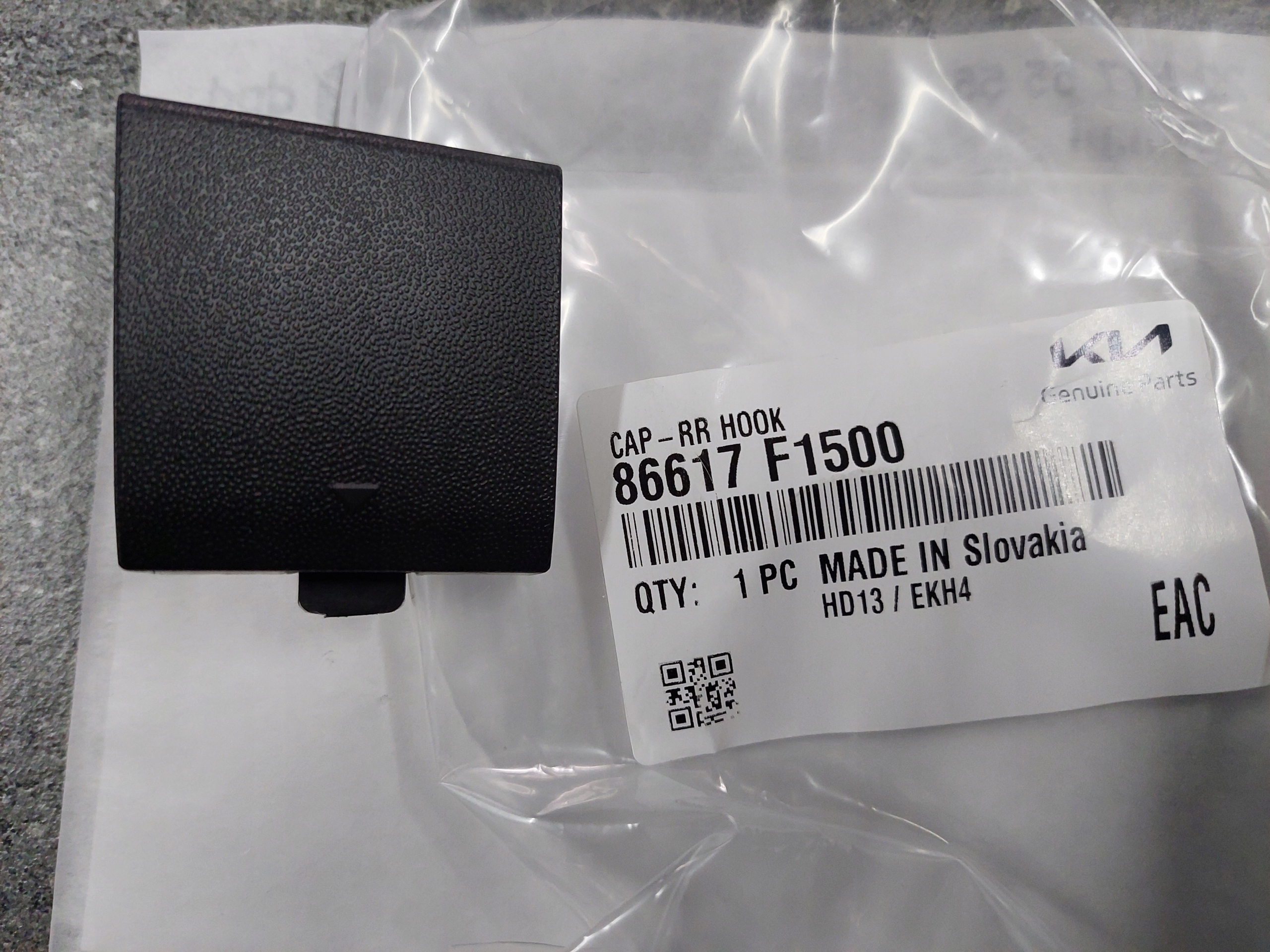 KIA SPORTAGE IV 18-21 ZAŚLEPKA HAKA ZDERZAKA NOWA 86617-F1500 za 45 zł ...