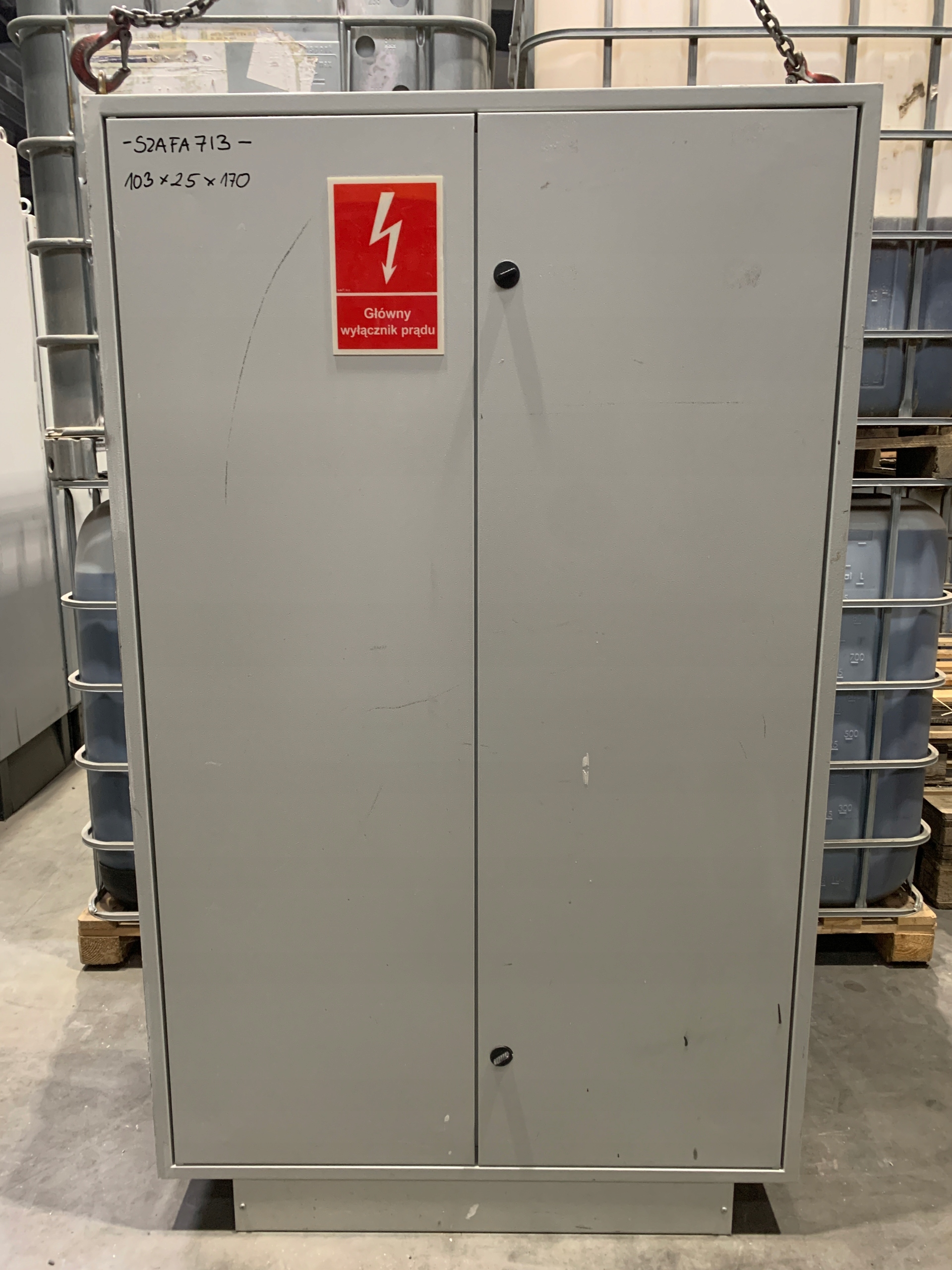 Szafa, rozdzielnia elektryczna / Rozłącznik 200A (SZAFA713) • Cena ...