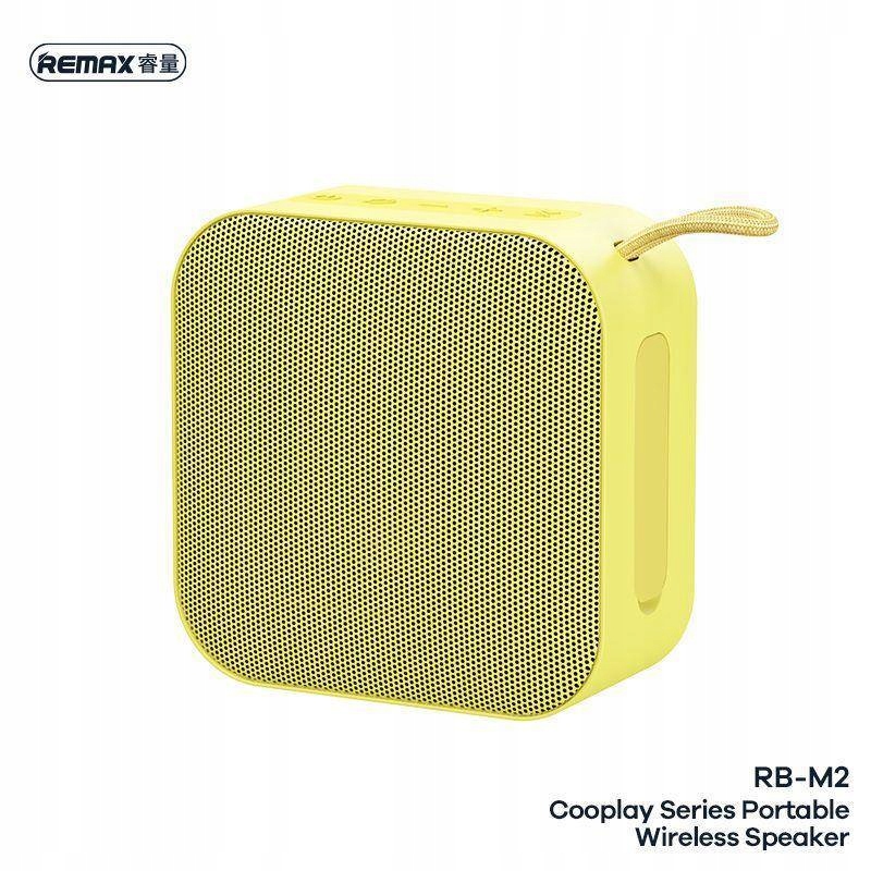 REPRODUKTOR REMAX COOPLAY SERIES RB-M2 WIRELESS YELLOW - Allegro