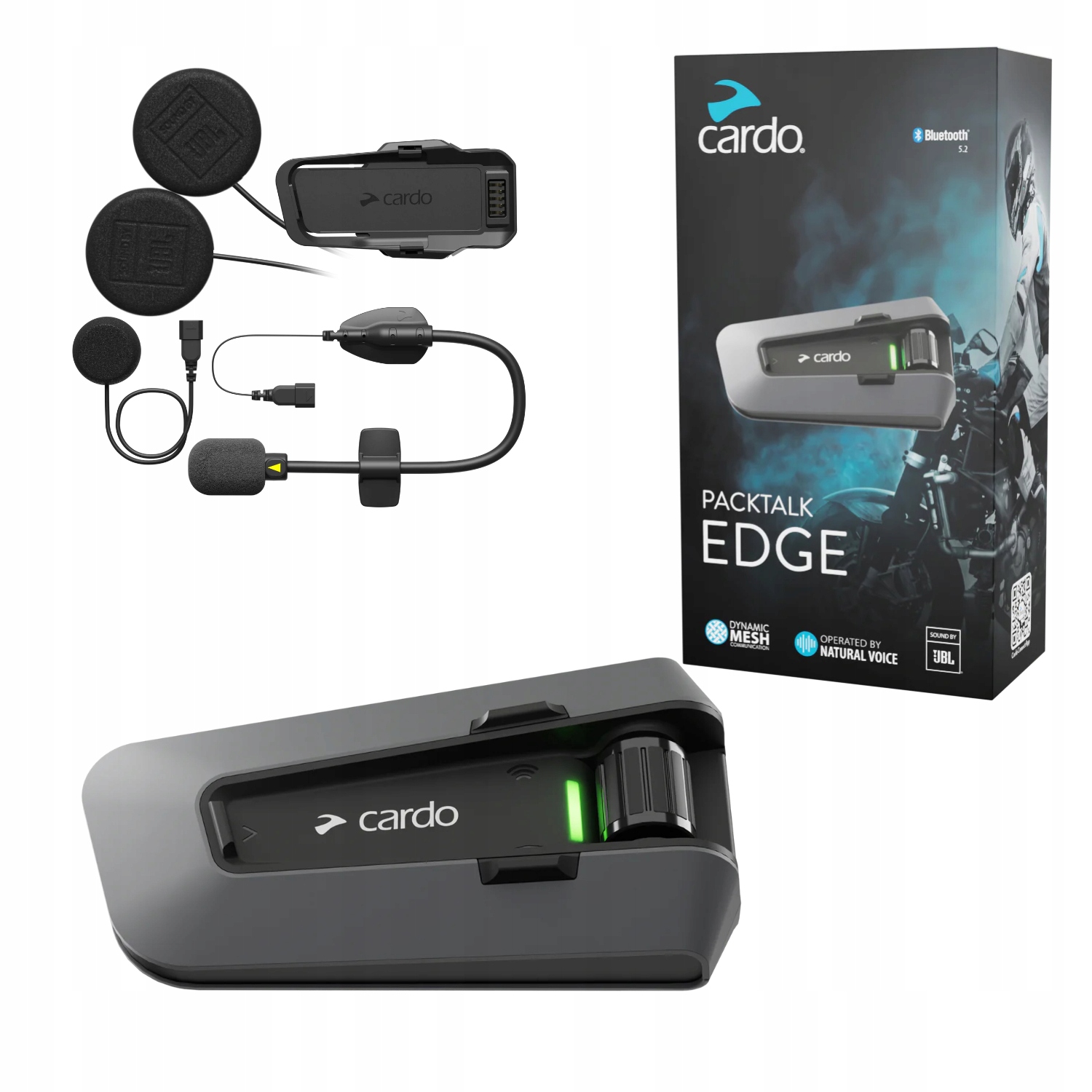 Interkom CARDO Packtalk EDGE Single 828831843166 za 1333.99PLN z Zabrze - Allegro - (13396002484)