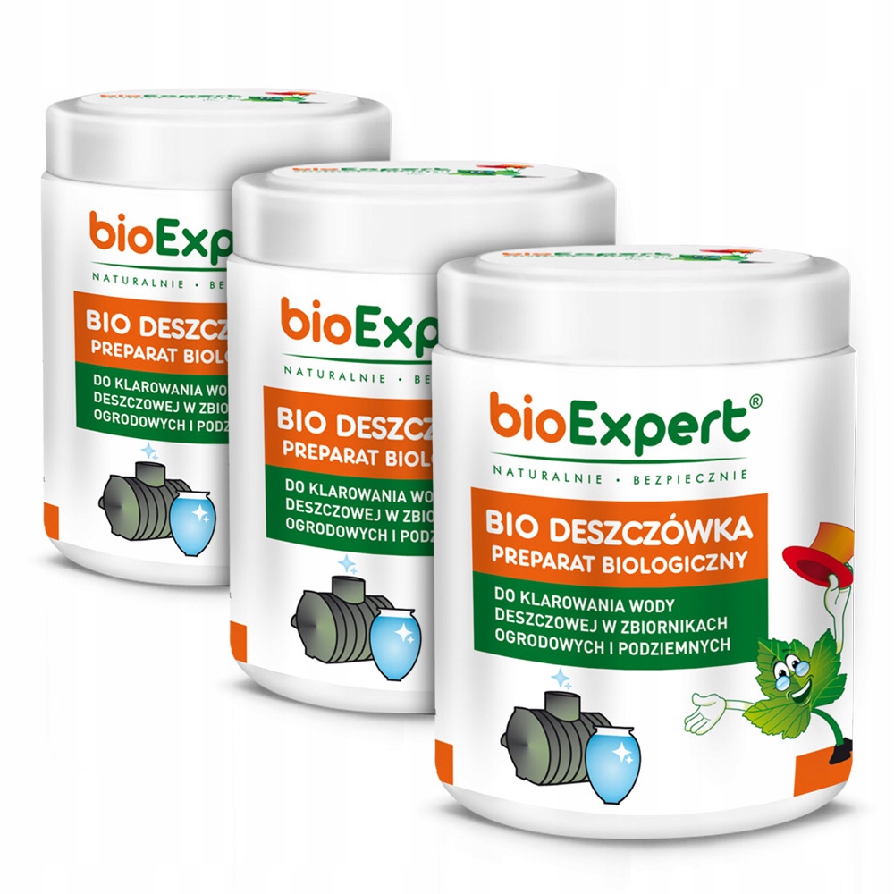 Środek do deszczówki BioExpert granulat organiczny naturalny 3x450 g ...