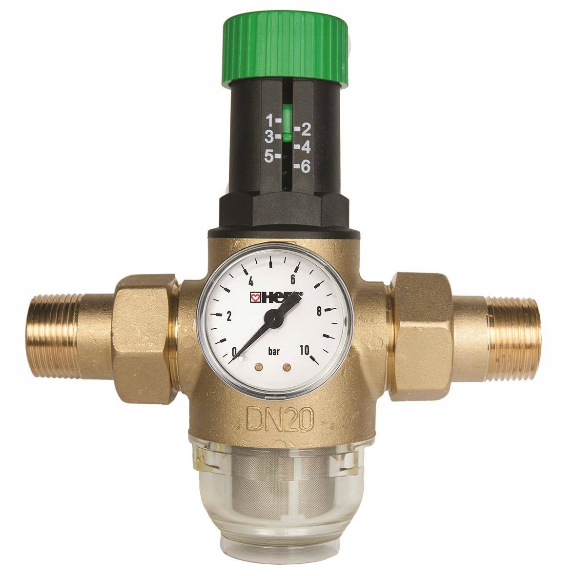 HERZ REDUKTOR CIŚNIENIA WODY Z FILTREM 3/4'' MEMBRANOWY (3838963424871) • Cena, Opinie • Zawory ...