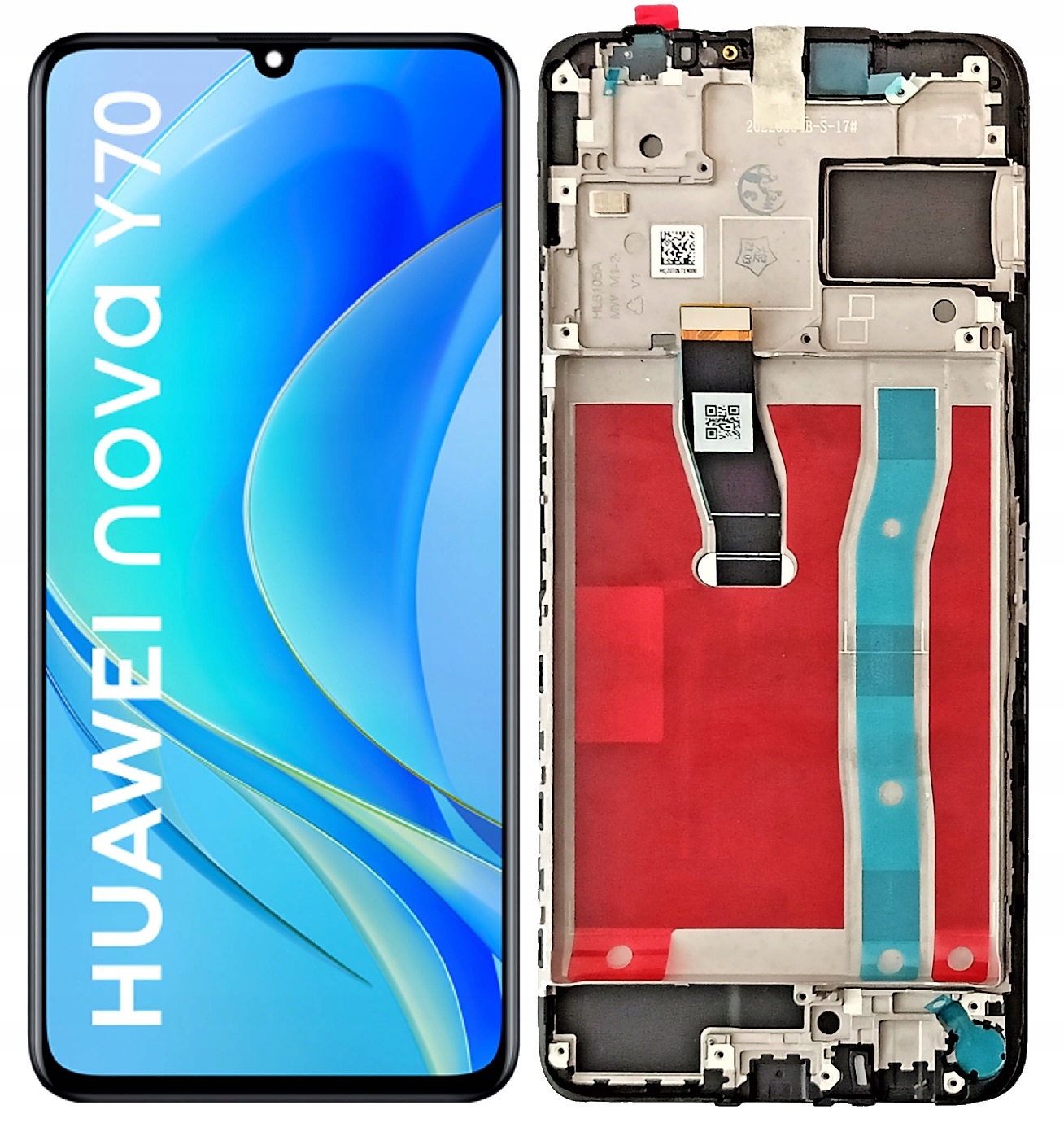 Wyświetlacz do Huawei Nova Y70 Ekran LCD Ramka MGA-LX2 MGA-LX3 - Sklep ...