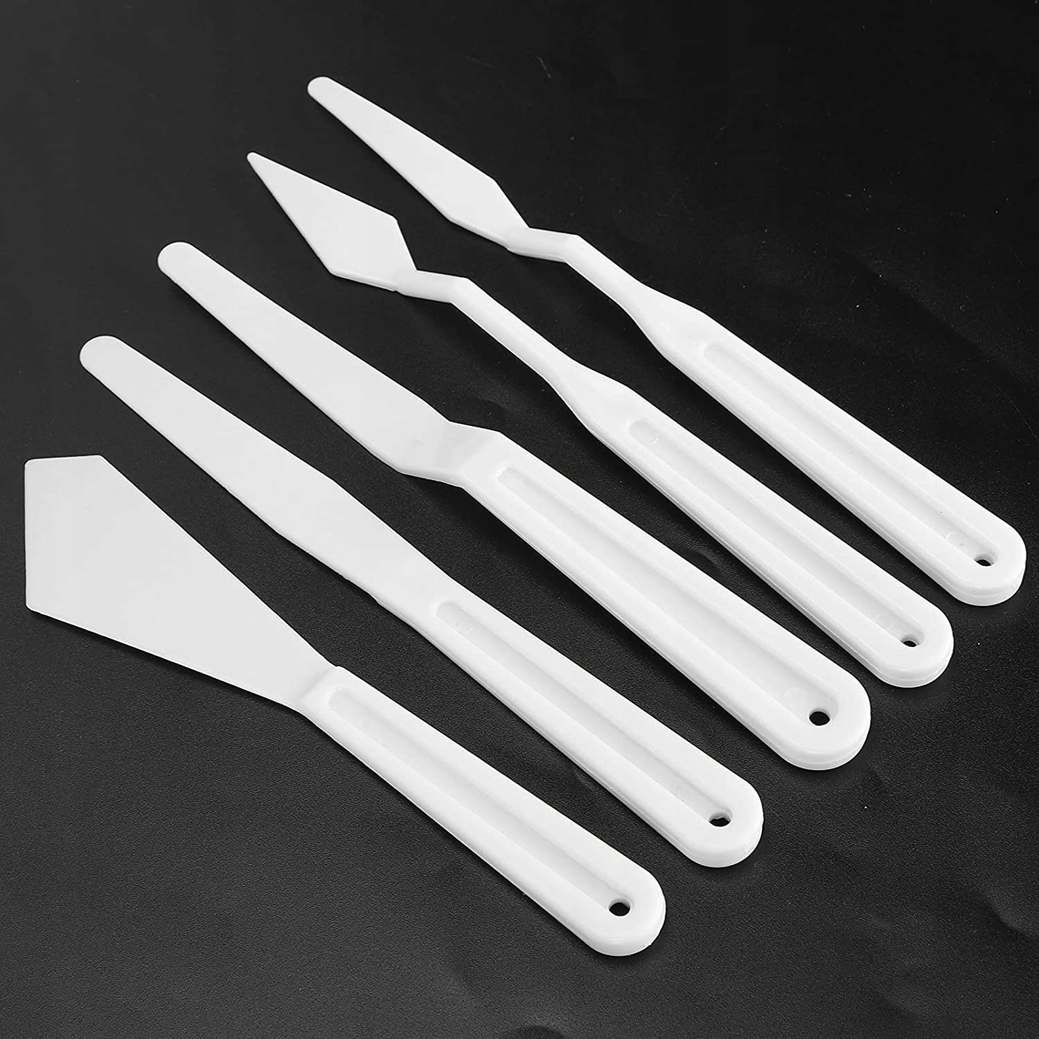 SZPACHELKI MALARSKIE SZPACHLE MALOWANIA zestaw szpachelek malarskich ...