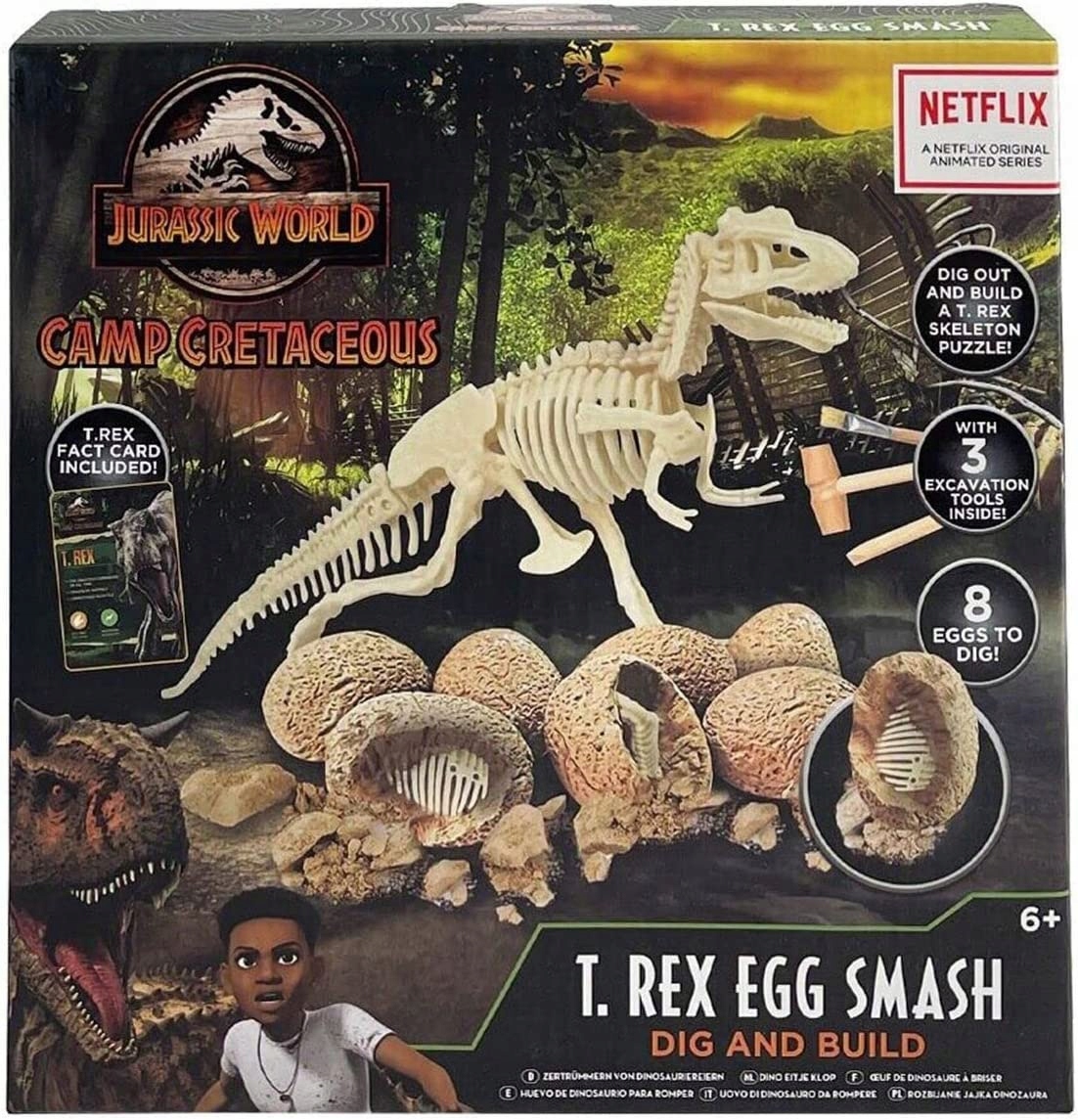 Jurassic World Jajo Ze Szczątkami Dinozaura Zestaw 13051827804 - Allegro.pl