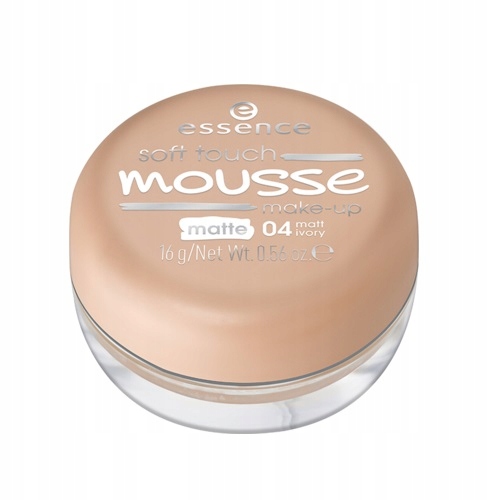 Essence Soft Touche Mousse 04 Matt Ivory podkład do twarzy 16 ml • Cena ...