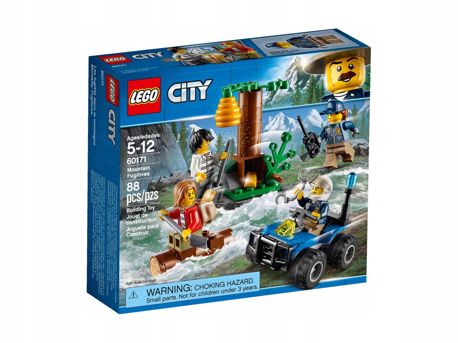 LEGO City 60171 - Uciekinierzy w górach (5702016109542) • Cena, Opinie ...