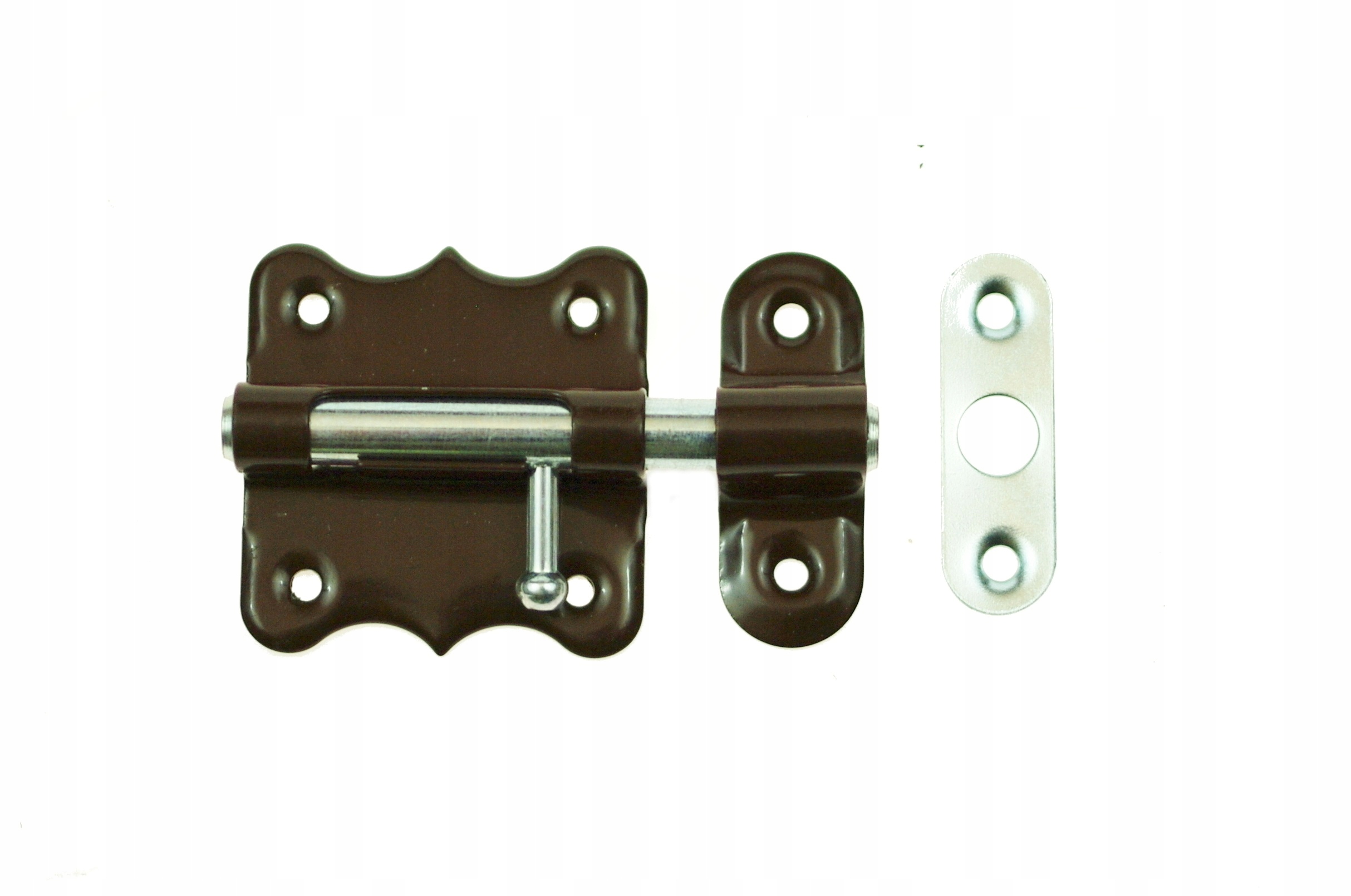 ZASUWKA UNIWERSALNA, BLOKADA DRZWIOWA 50 mm BRĄZ (5904215994480) • Cena ...