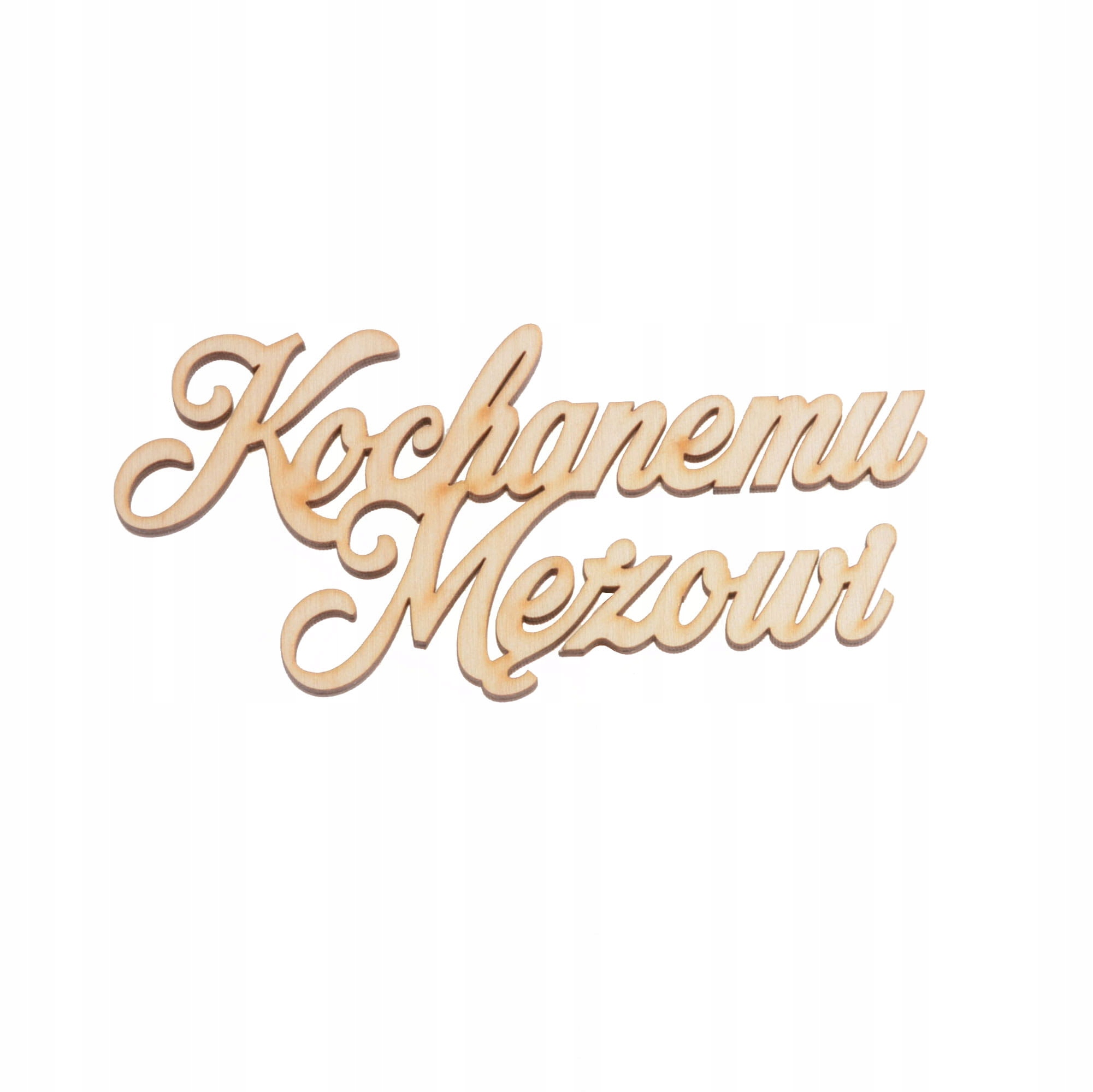 5 szt. napis KOCHANEMU MĘŻOWI prezent dekoracja • Cena, Opinie • Dekory 12544252106 • Allegro