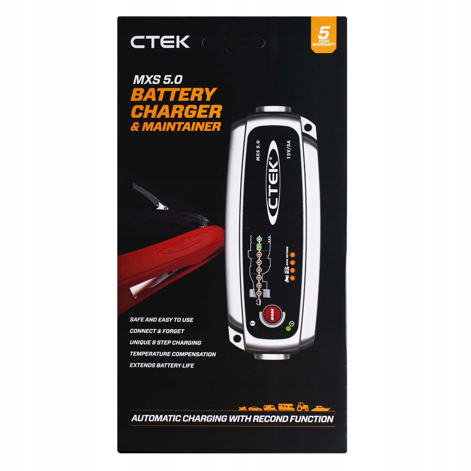 CTEK MXS 5.0 12V 5A 56-998r mxs5.0 7350009569989 za 279.00PLN z ...