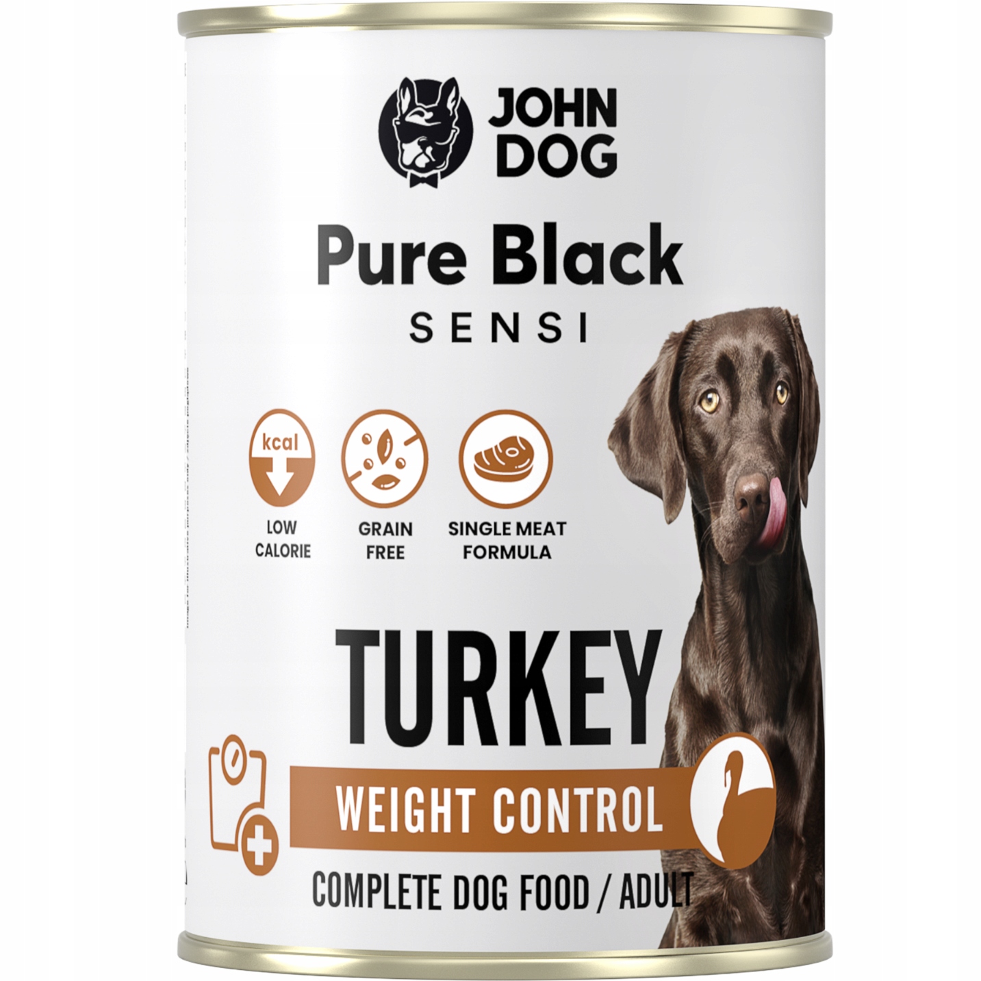 John Dog Pure Black Sensi Weight Control Indyk 400g (5903769011261 ...