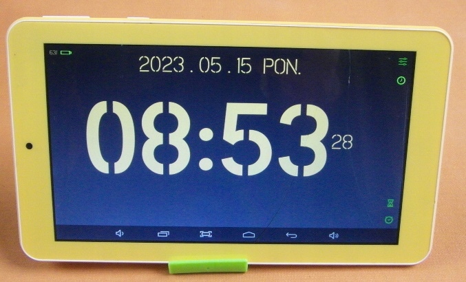 DUŻY ZEGAR Budzik ANDROID 7 cali 7” Tablet KIANO KidPad MIIN microUSB (KidPad mini) • Cena ...