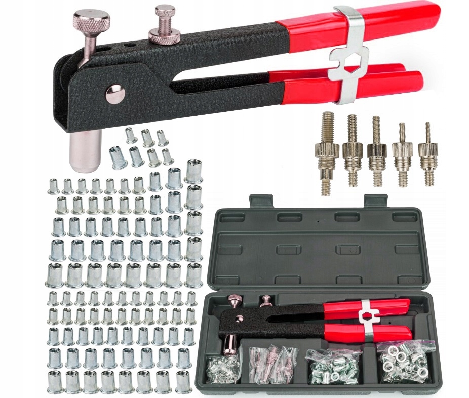 Ruční nýtovač pro nýtovací matice M3-M8 SET 106e za 499.00CZK - Allegro