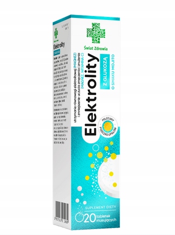 ELEKTROLITY Z GLUKOZĄ O SMAKU MOJITO ŚWIAT ZDROWIA (5907553012489 ...