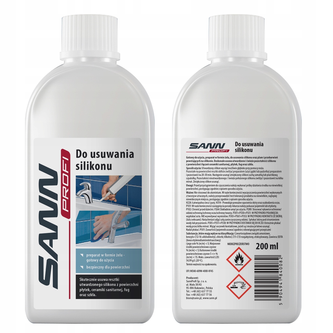 preparat do usuwania silikonu 200 ml • 15.49PLN • Silikony - Chemia ...