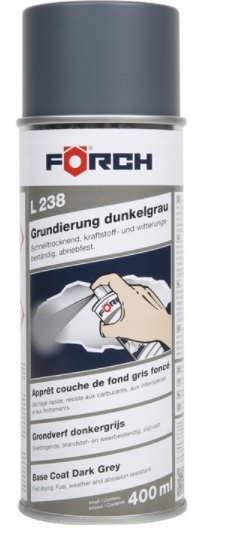 FORCH L238 SZYBKOSCHNĄCA FARBA PODKŁADOWA c.SZARY 4055912415714 za 23 ...