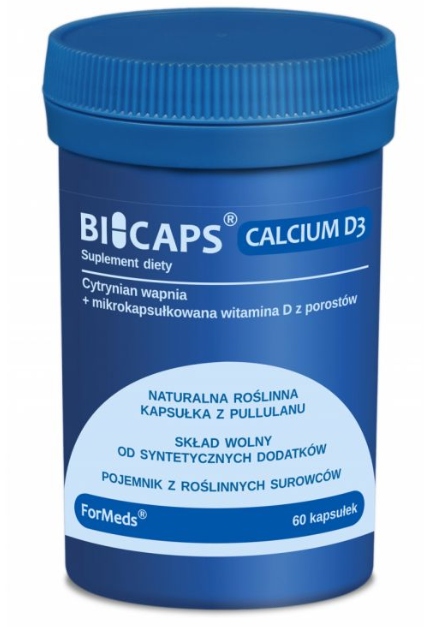 F-CALCIUM D3- WAPNO zdrowe kości i zęby - ForMeds (5903148620558 ...