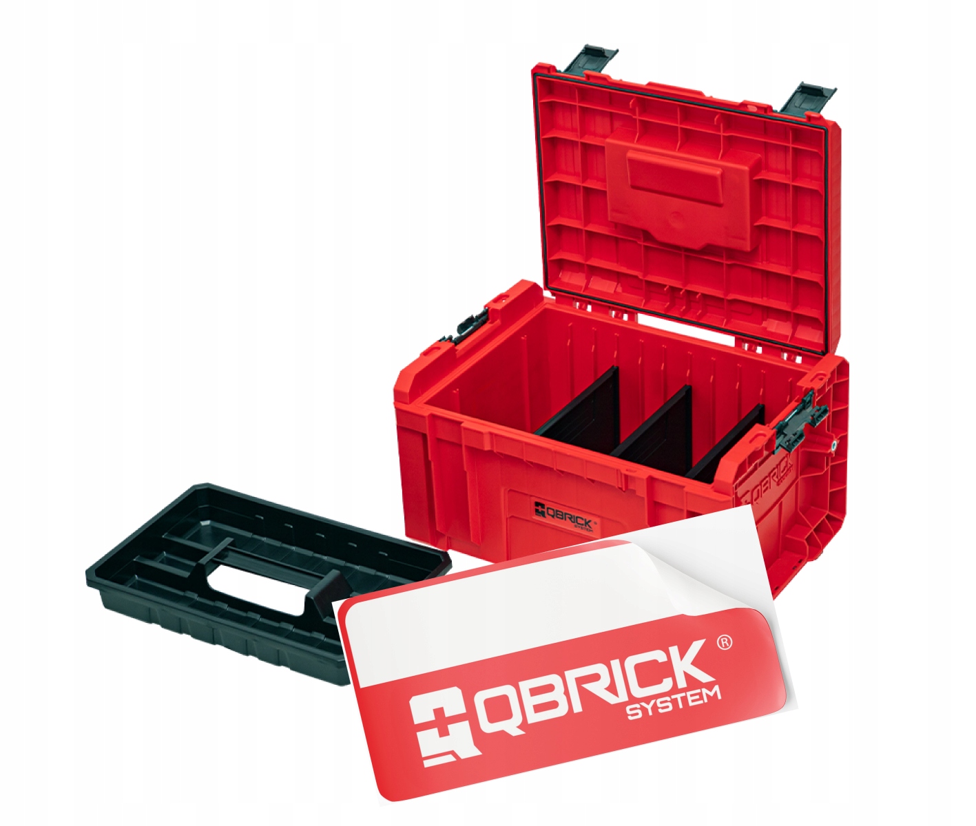 Skrzynka Qbrick System PRO Toolbox RED Ultra HD (5901238256403) • Cena ...