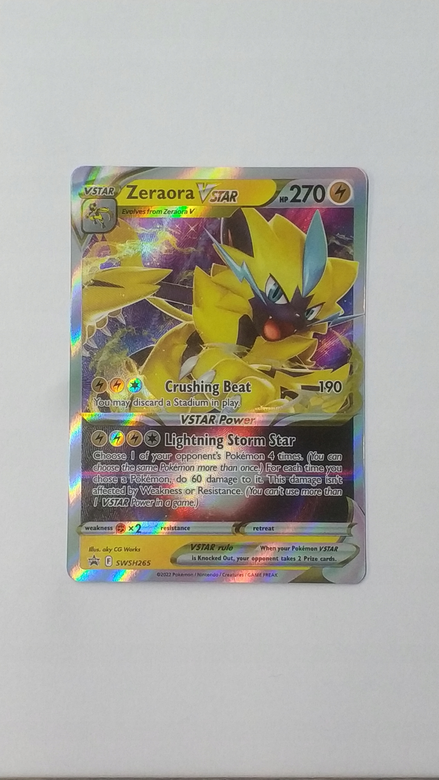 Купить Zeraora VSTAR - SWSH265 - Промо Black Star: отзывы, фото и ...