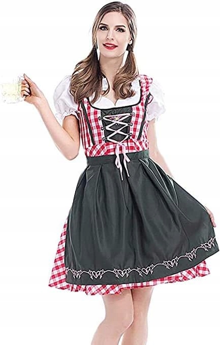 Oktoberfest kostium damski bawarski M • Cena, Opinie • Kostiumy damskie 16734688183 • Allegro