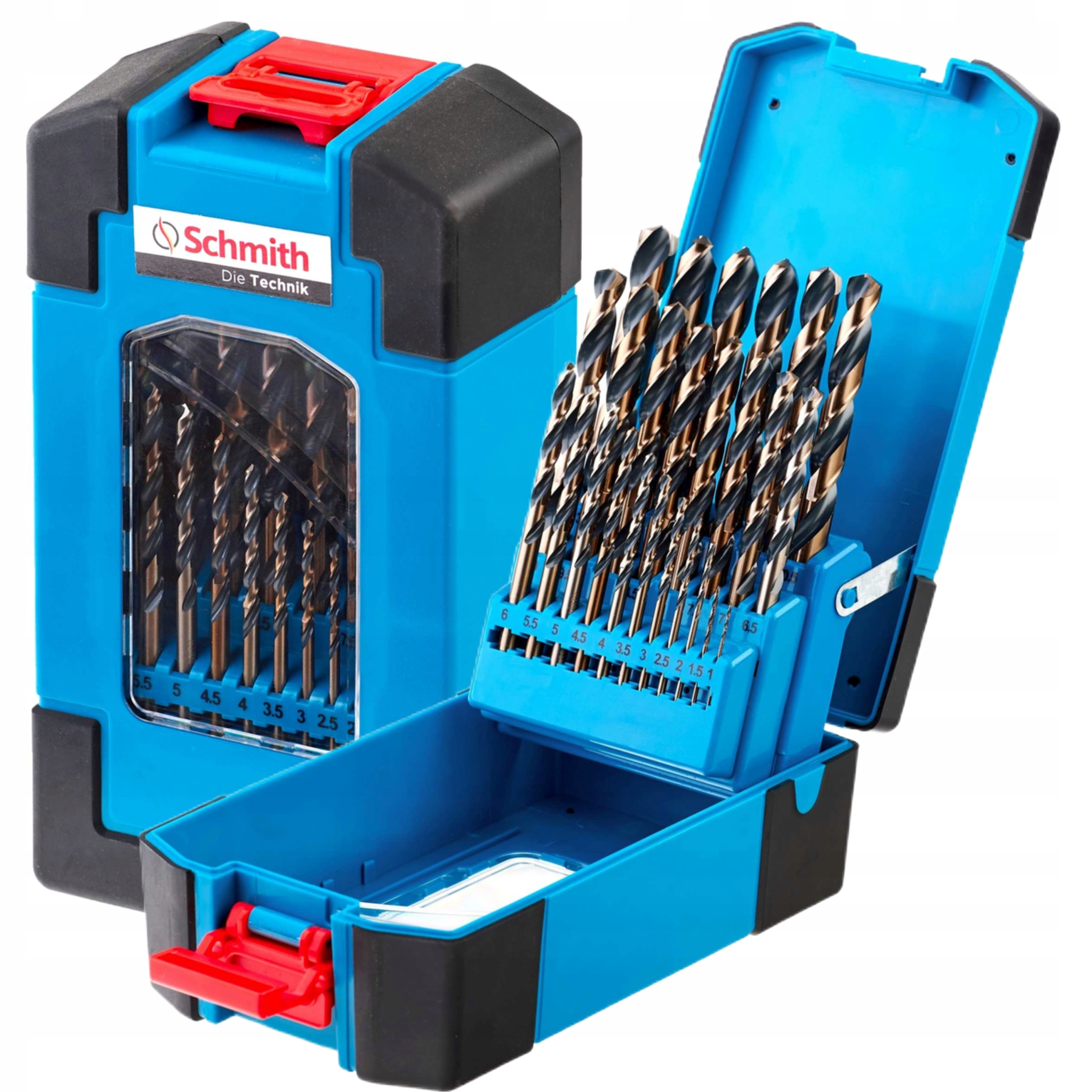 KOMPLET WIERTEŁ DO METALU HSS PRO 25 SZT SCHMITH (5902004703626) • Cena ...