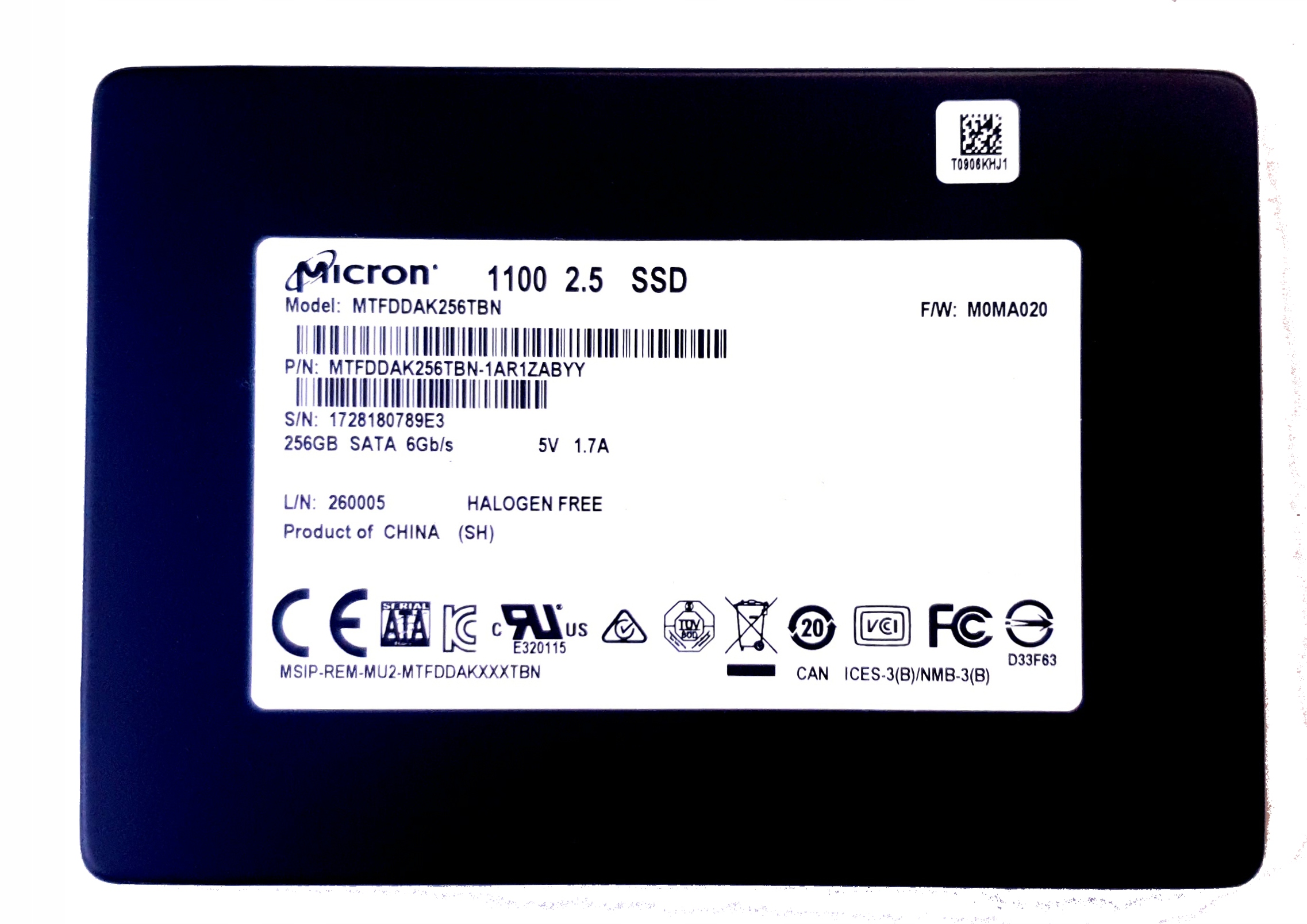 Dysk SSD Micron Micron_1100_MTFDDAK256TBN 256GB 2,5" SATA III - Sklep ...