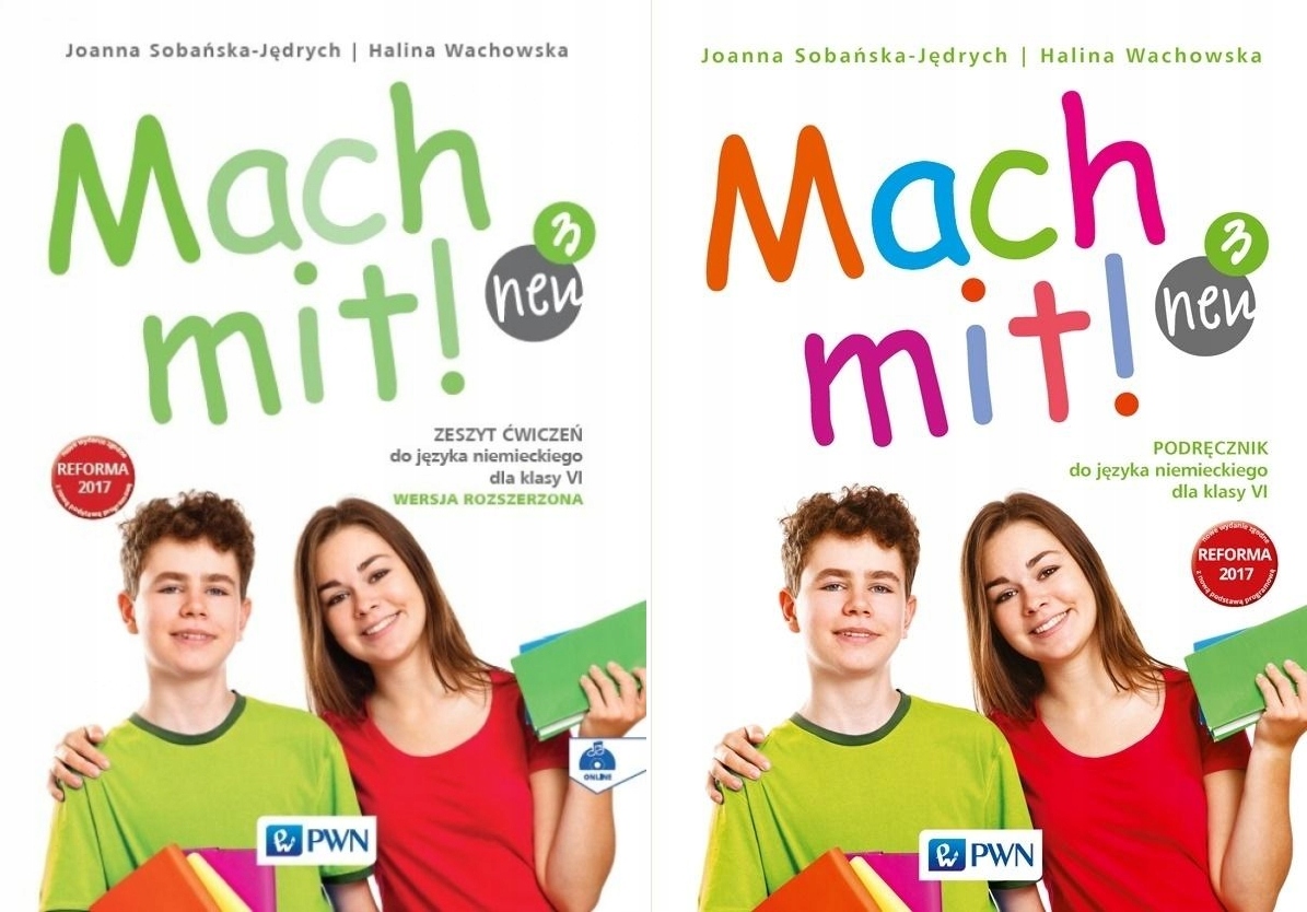 Mach mit! neu 3 Podręcznik do języka niemieckiego dla klasy 6 Halina Wachowska, Joanna Sobańska ...