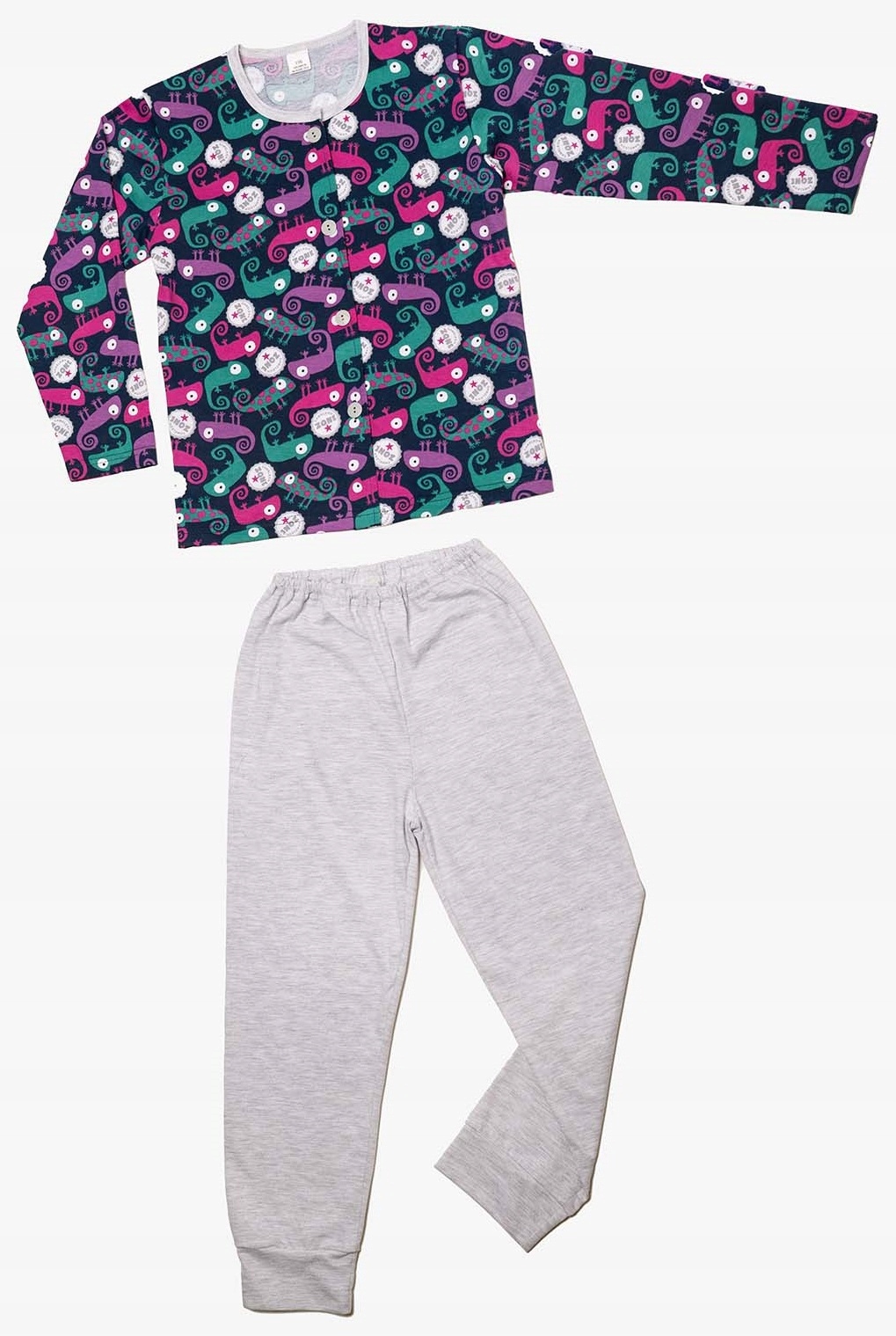 PPHU "GRZEŚ" pizsama többszínű, 128-as méret, • Ár, Vélemények - Allegro