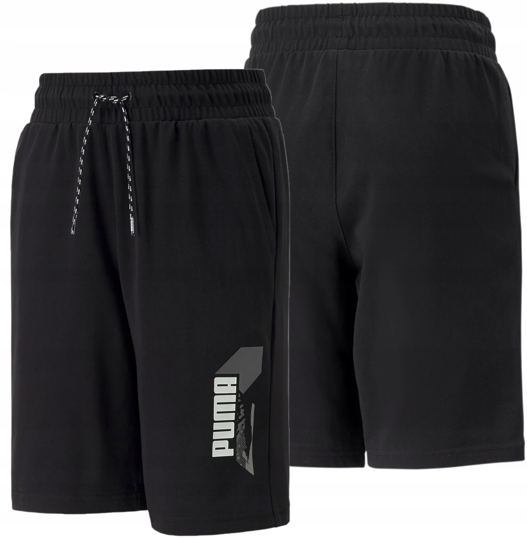 Krótkie spodenki młodzieżowe Puma roz. 140 czarne (4064537826201 ...