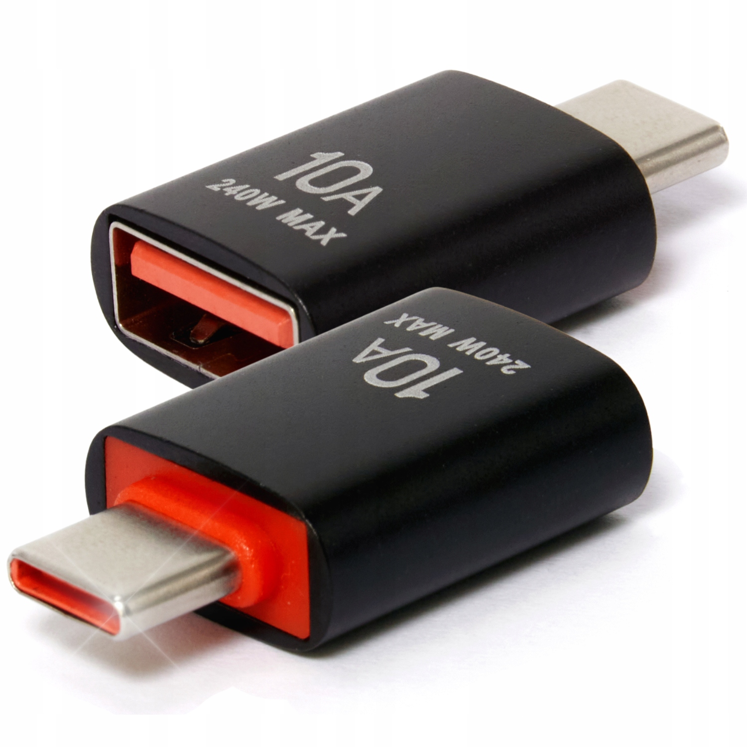 Przejściówka adapter z USB-C na USB do smartfona laptopa komputera 10A ...