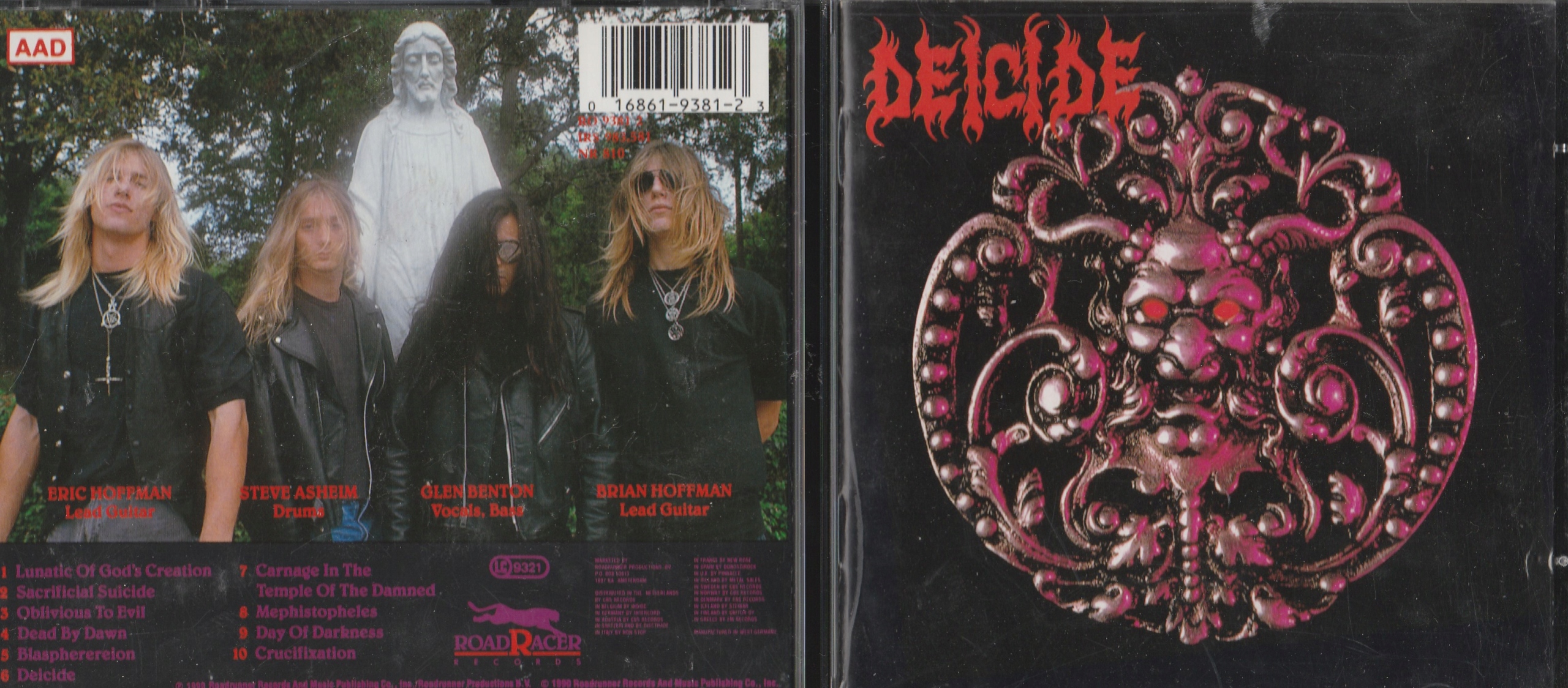 CD Deicide - Deicide 1990 I Wydanie Roadrunner 13105239734 - Sklepy, Opinie, Ceny w Allegro.pl