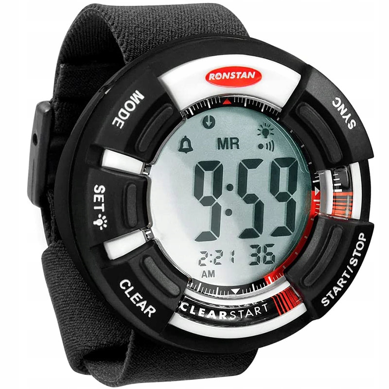 Zegarek sportowy Ronstan CLEAR START 65 czarny • Cena, Opinie - Allegro
