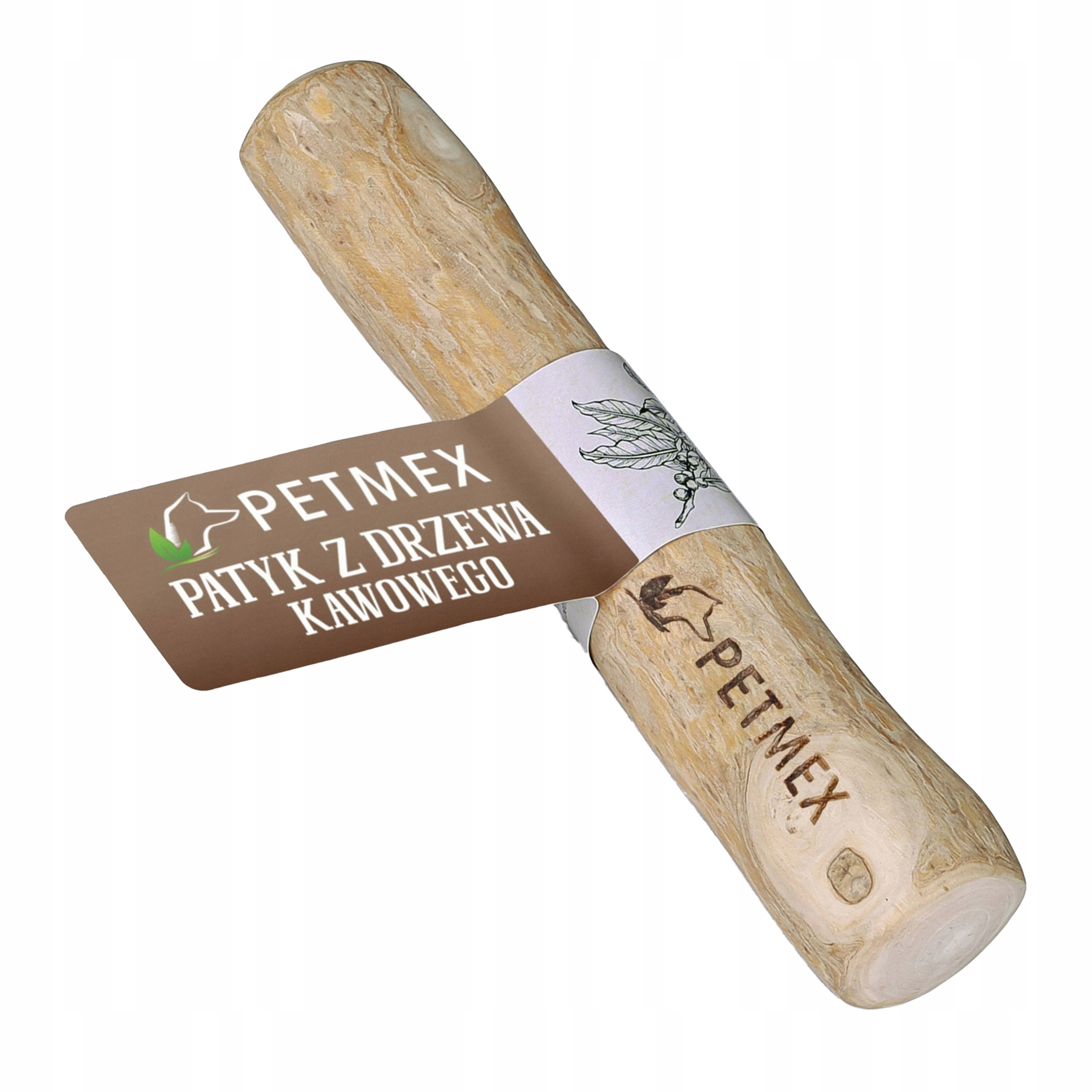 PETMEX Patyk z Drzewa Kawowego Naturalny Gryzak dla psa rozmiar M ...