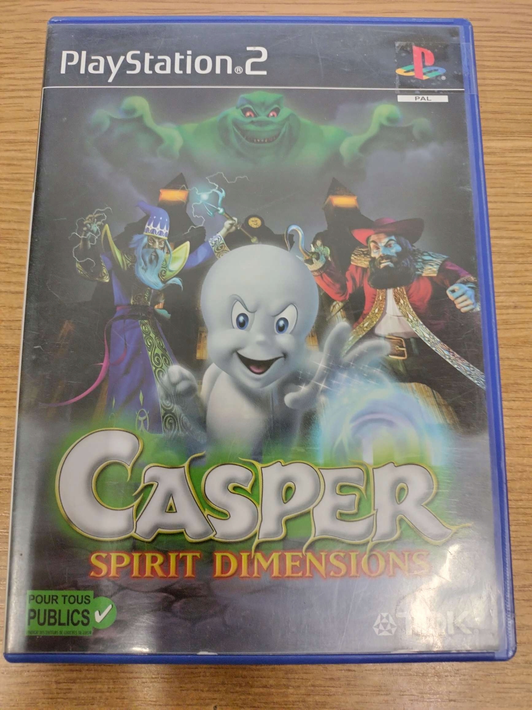 Casper Spirit Dimensions Ps2 - Niska cena na Allegro.pl