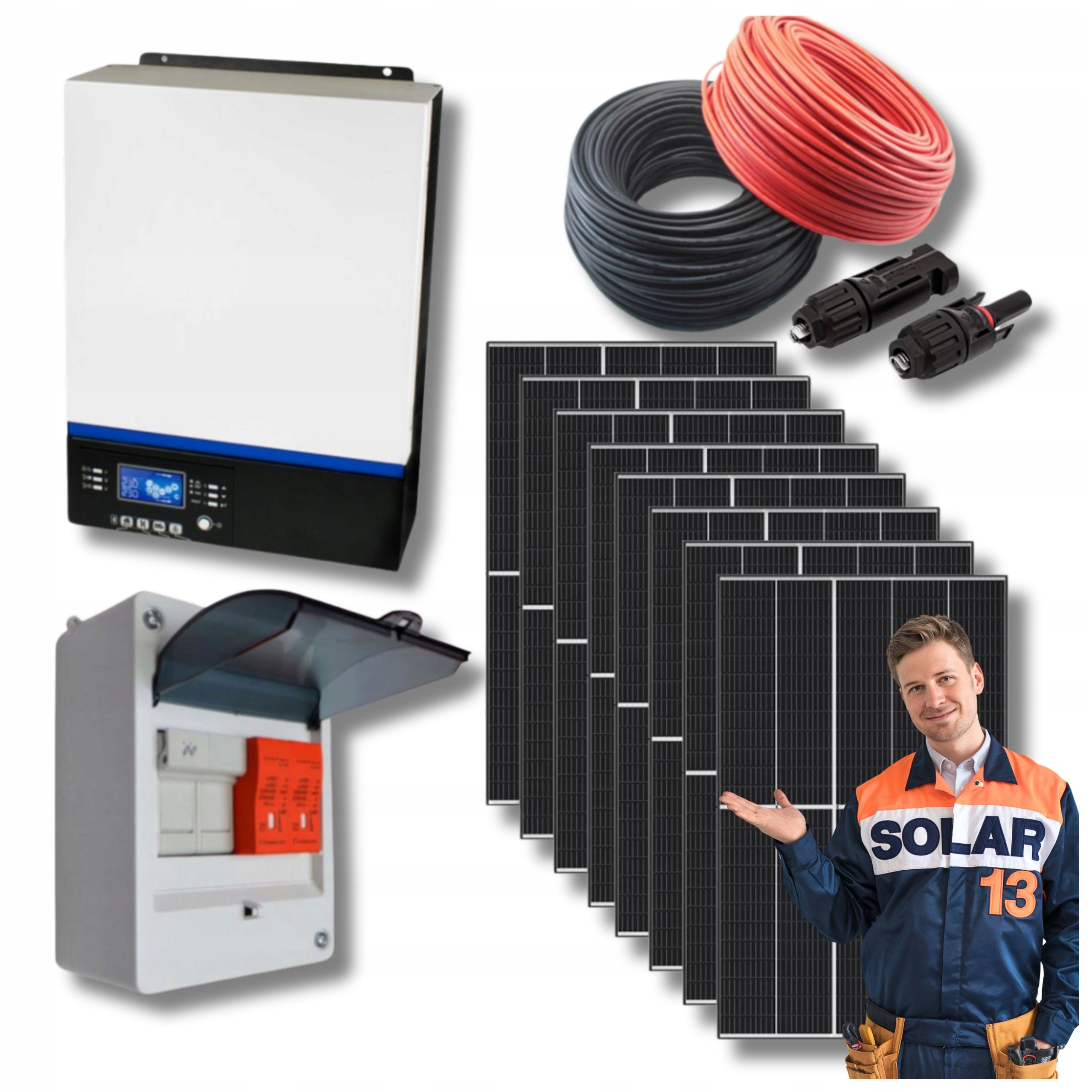 Zestaw Fotowoltaiczny Off Grid - Niska cena na Allegro