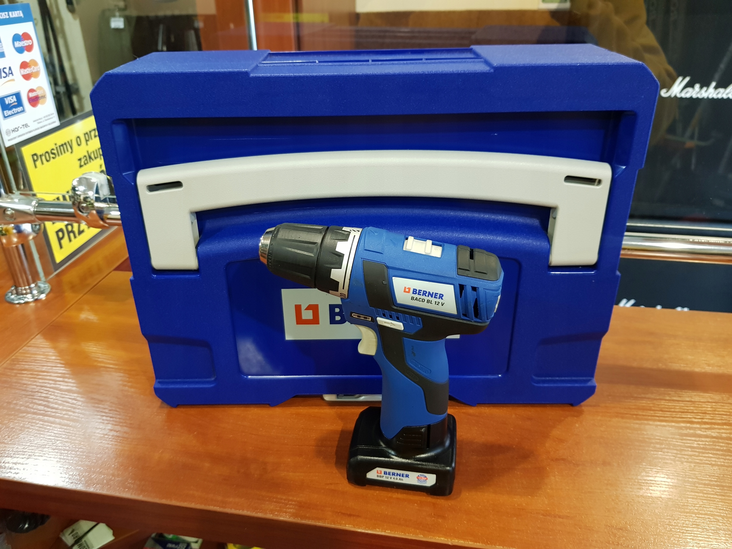 Wkrętarka akumulatorowa L1 BERNER BACD BL 12v (L1 BERNER BACD BL 12V ...