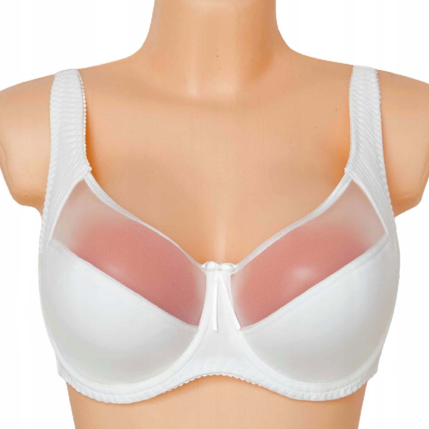 Anfen biustonosz półusztywniany żółty rozmiar 85F • Opinie - Allegro