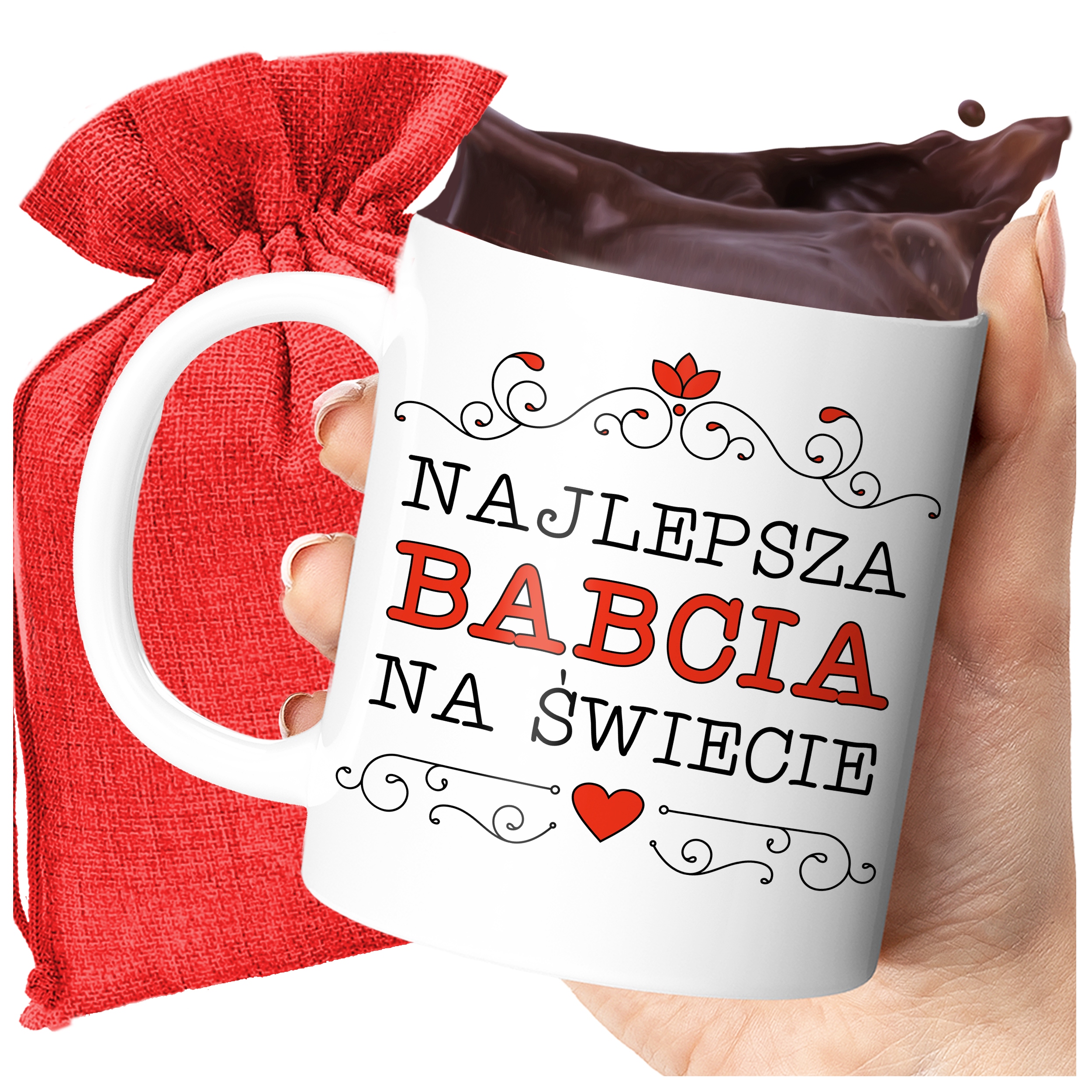 HRNEK S POTISKEM NEJLEPŠÍ BABIČKA NA SVĚTĚ SUPER DÁREK PRO BABIČKU ...