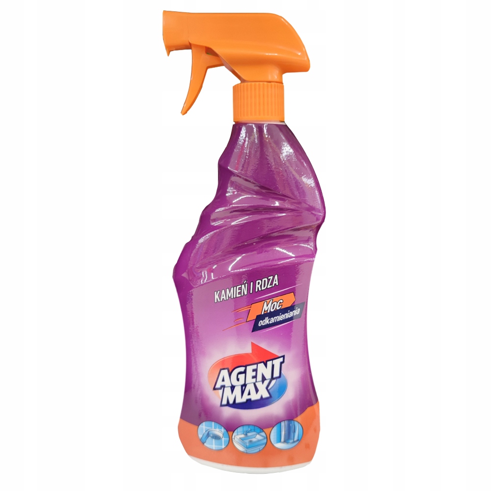 PŁYN AGENT MAX CZYSTOŚĆ I HIGIENIA KAMIEŃ RDZA 12328419160 - Allegro.pl