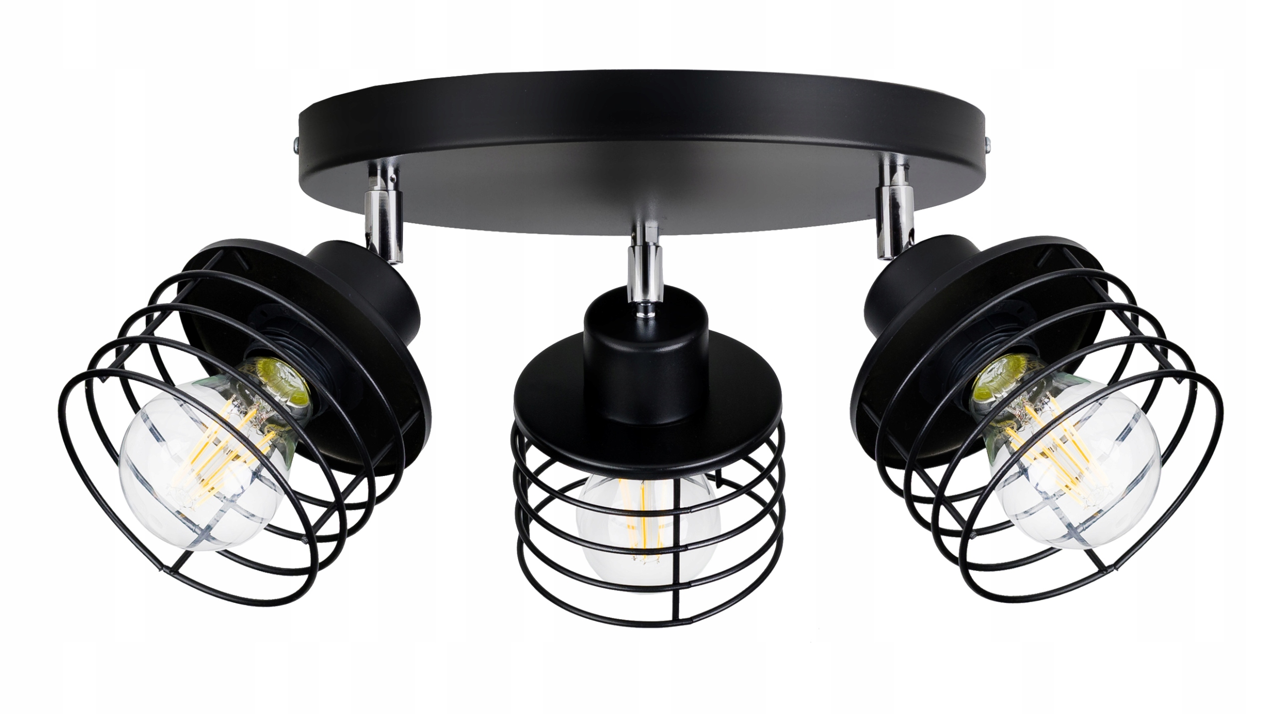 Lampa wisząca LED-ONE Oswietlenie 3 -punkty światła E27 • Cena, Opinie - Allegro