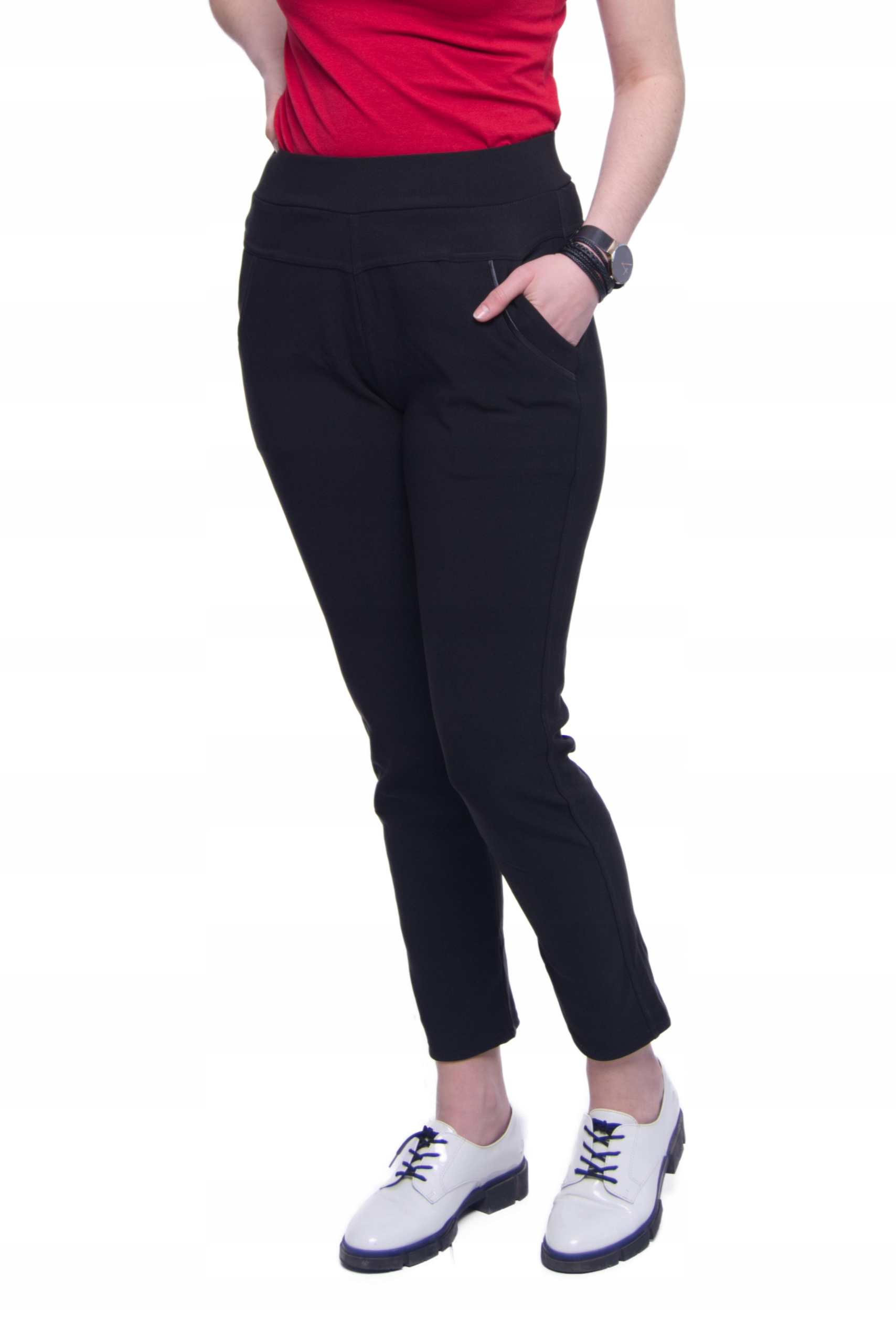 Eleganckie Spodnie 3 4 Damskie - Niska cena na Allegro.pl