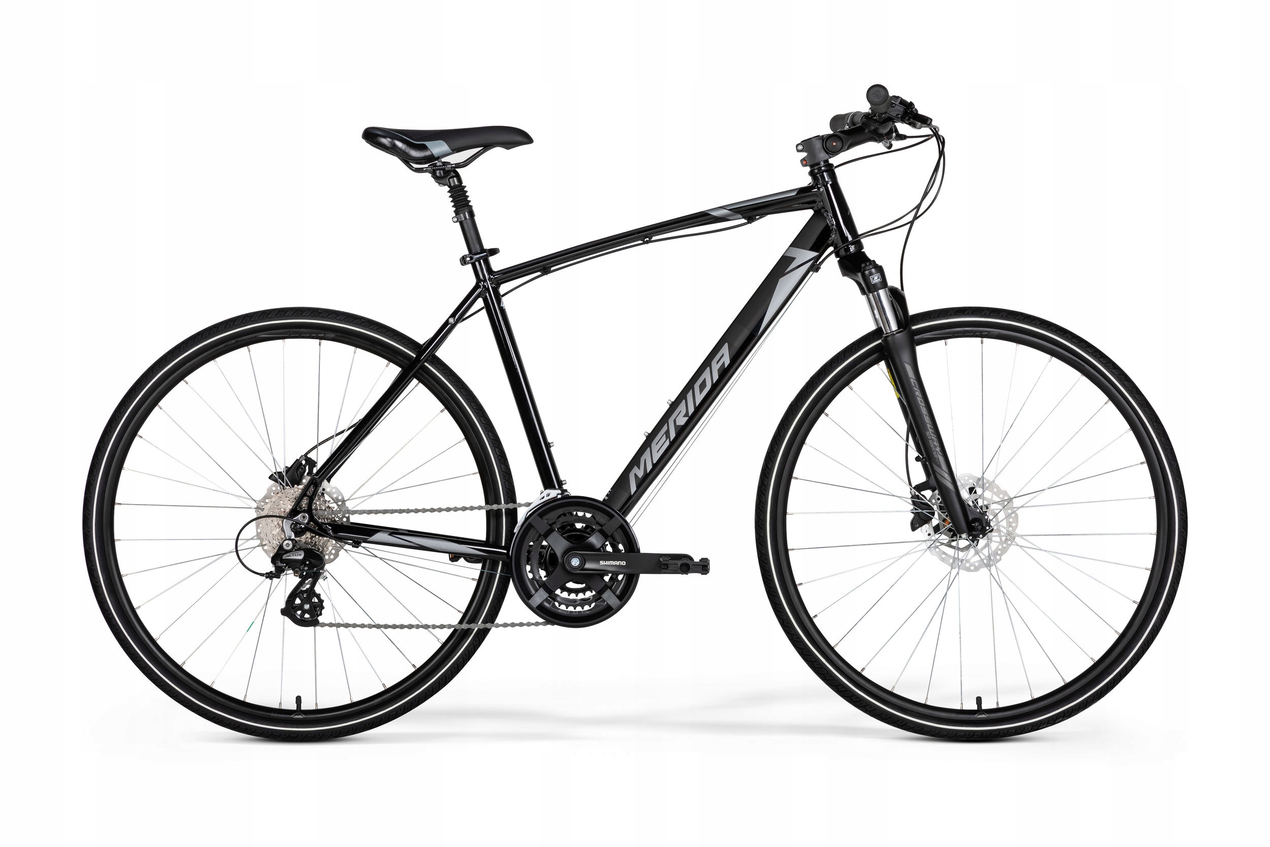 ROWER MERIDA CROSSWAY 15-D L 55 cm CZARNY - 8595083589204 - 13550370309 ...