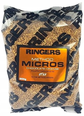 Ringers chocolate orange pellet 2mm METHOD MICROS - 14175321221 - Allegro
