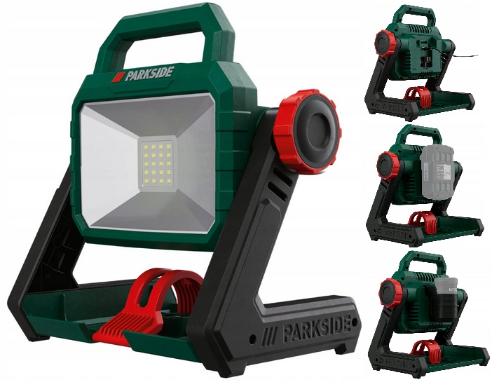 LAMPA LED AKU x12V x20V PARKSIDE reflektor LED 3w1 4055334580687 za 206 ...