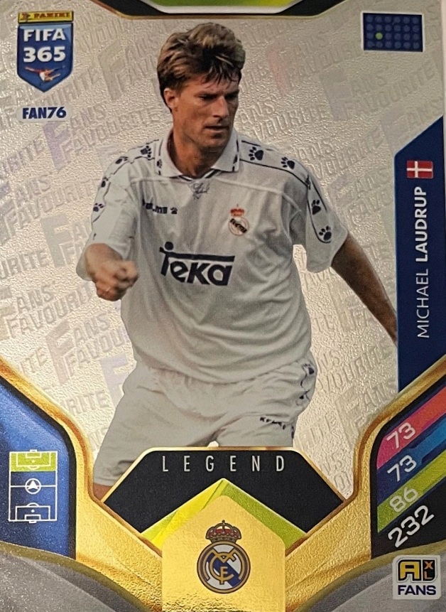 FIFA 365 2026 FANS FAVOURITE LEGEND Michael Laudrup REAL MADRYT FAN76 ...