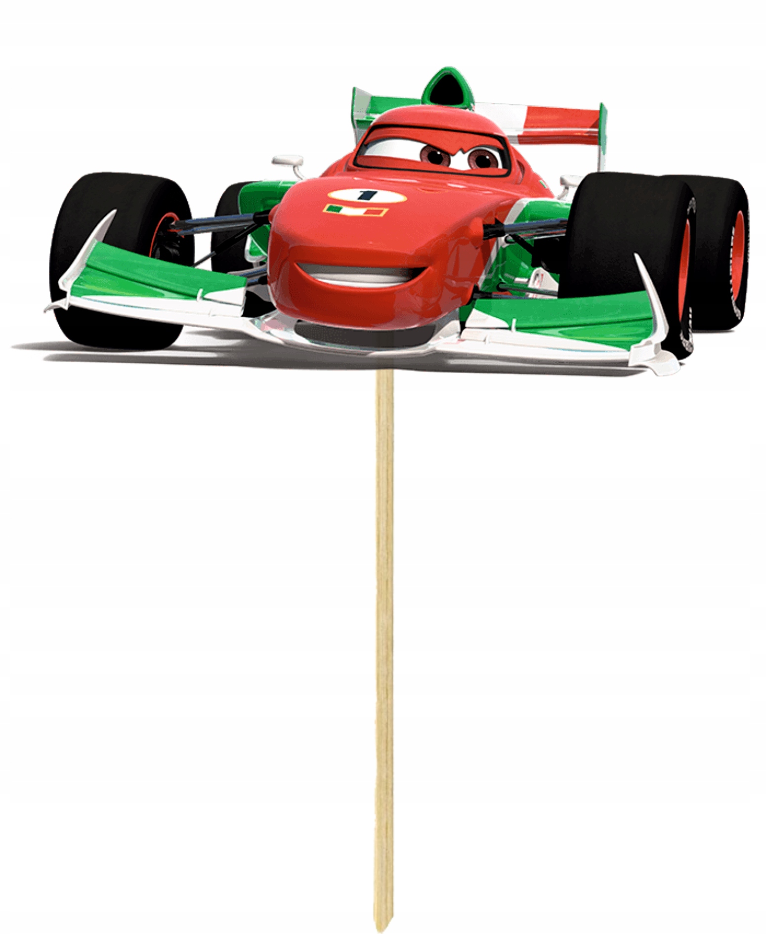 TOPPER NA TORT NA URODZINY BAJKA AUTKA FRANCESCO • Cena, Opinie - Allegro