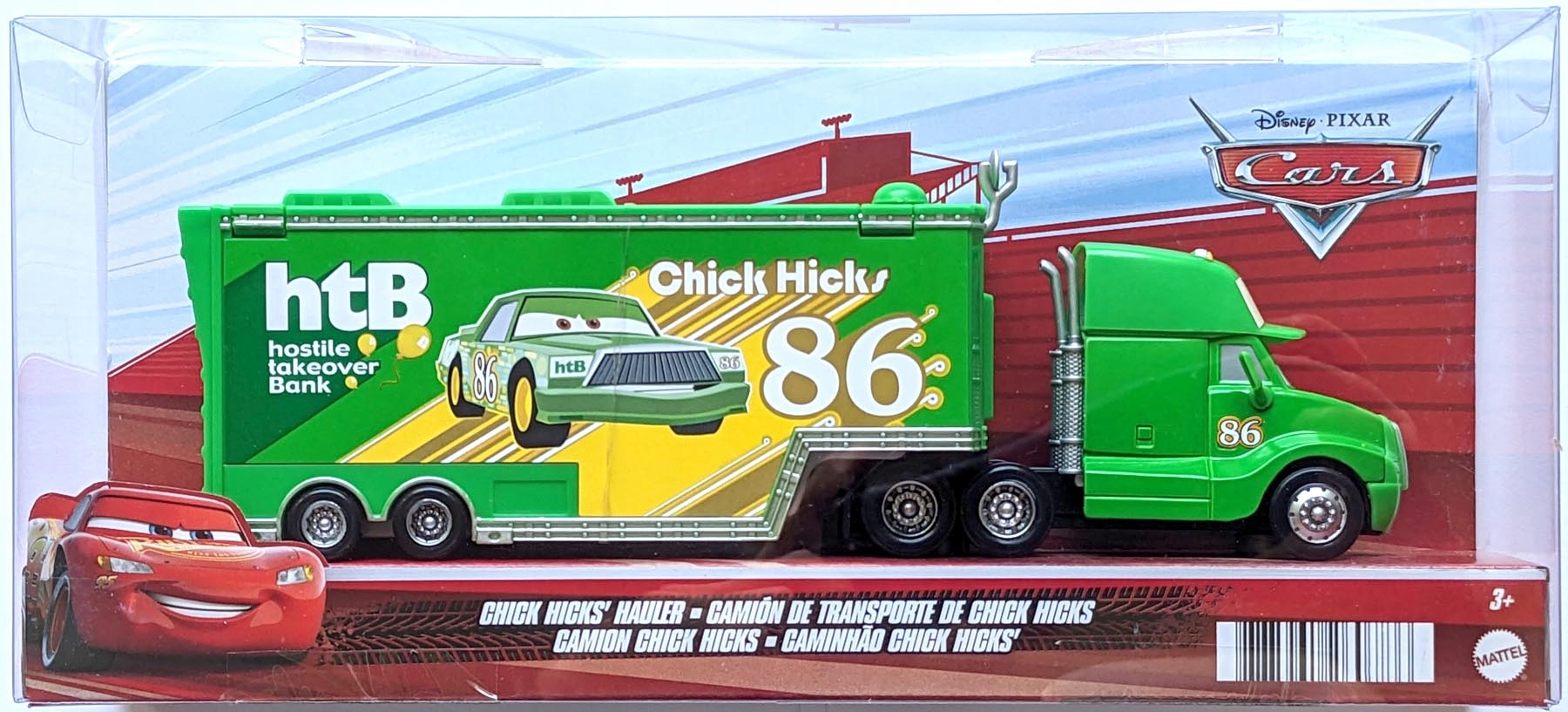 MATTEL CARS AUTA TIR MARUCHA HTB 86 CHICK HICKS 1:55 NOWY ...